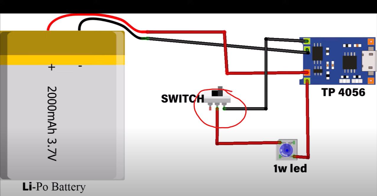 How to Make Mini Rechargeable Powerful LED Light : 8 Steps (with ...