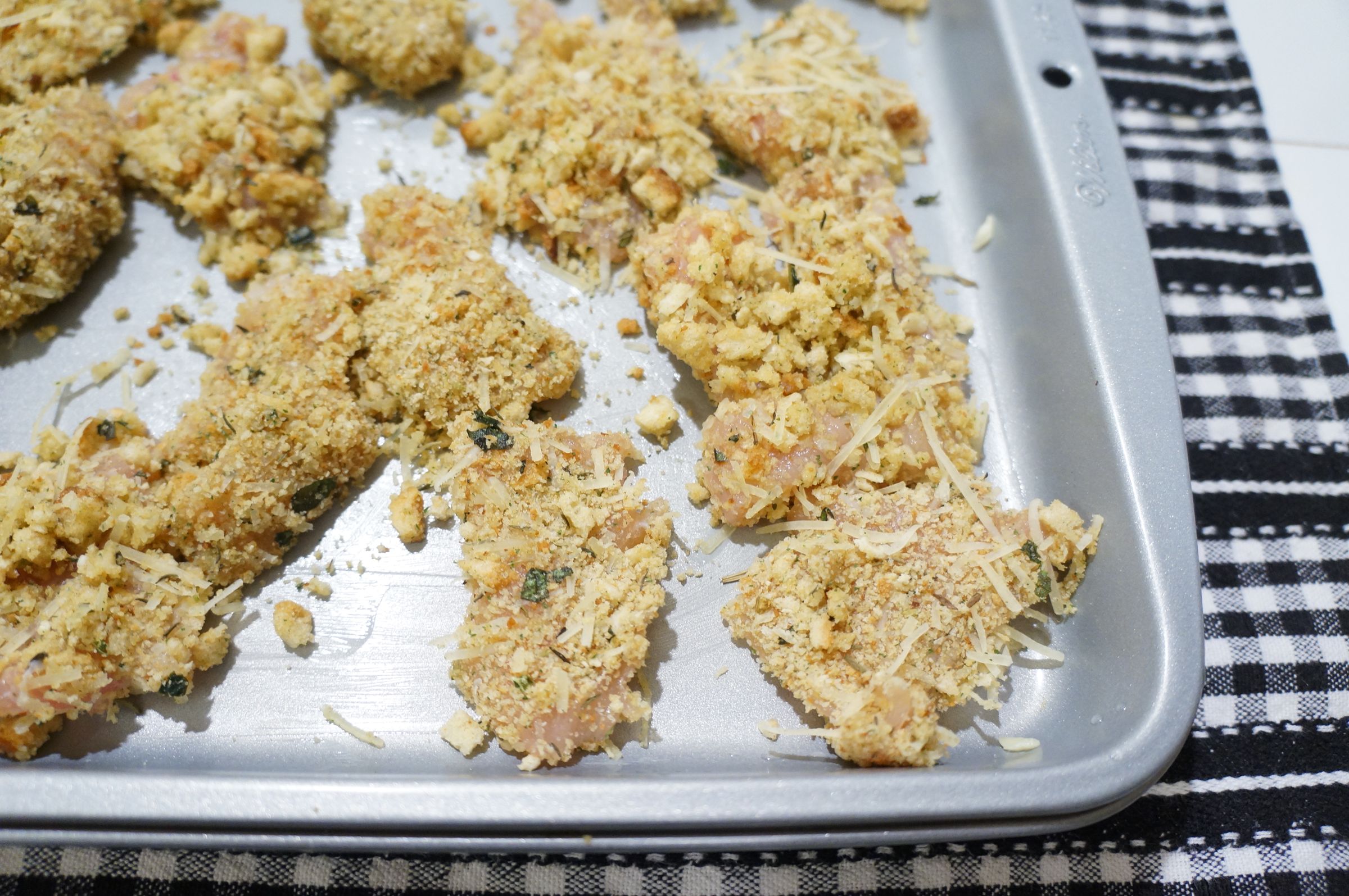 Homemade Baked Chicken Nuggests With Special Dipping Sauce for Date ...