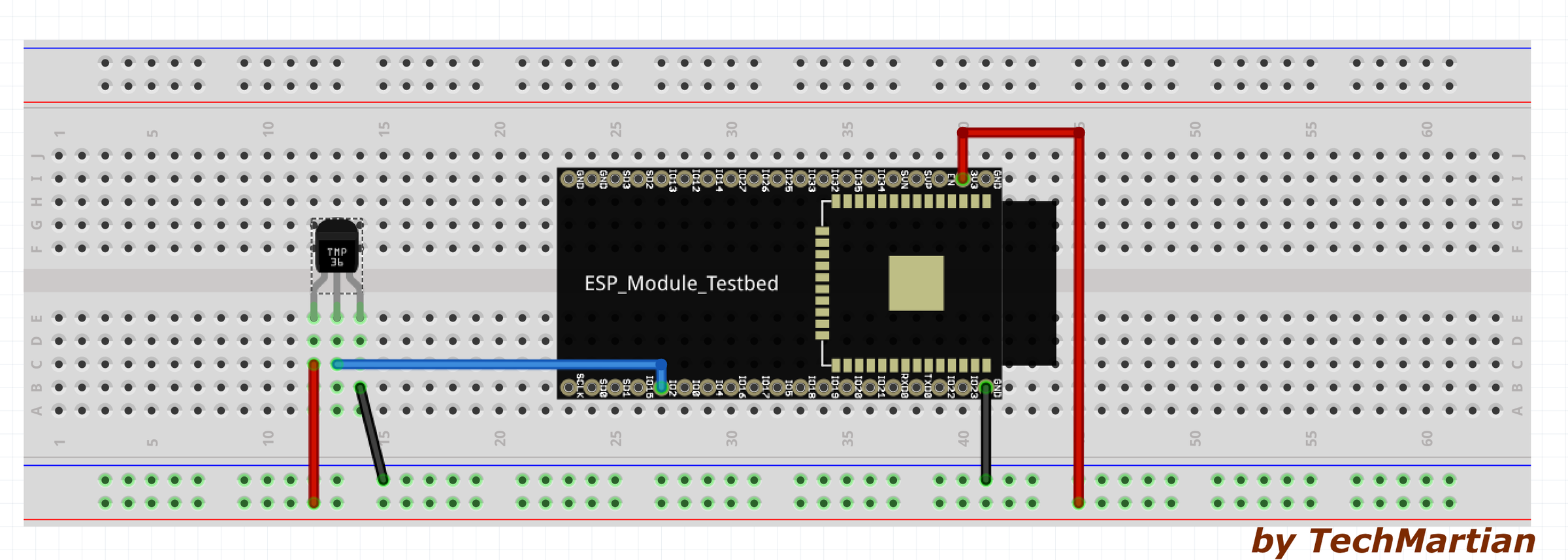 Simple Thermometer Using TMP36 and ESP32 : 4 Steps - Instructables