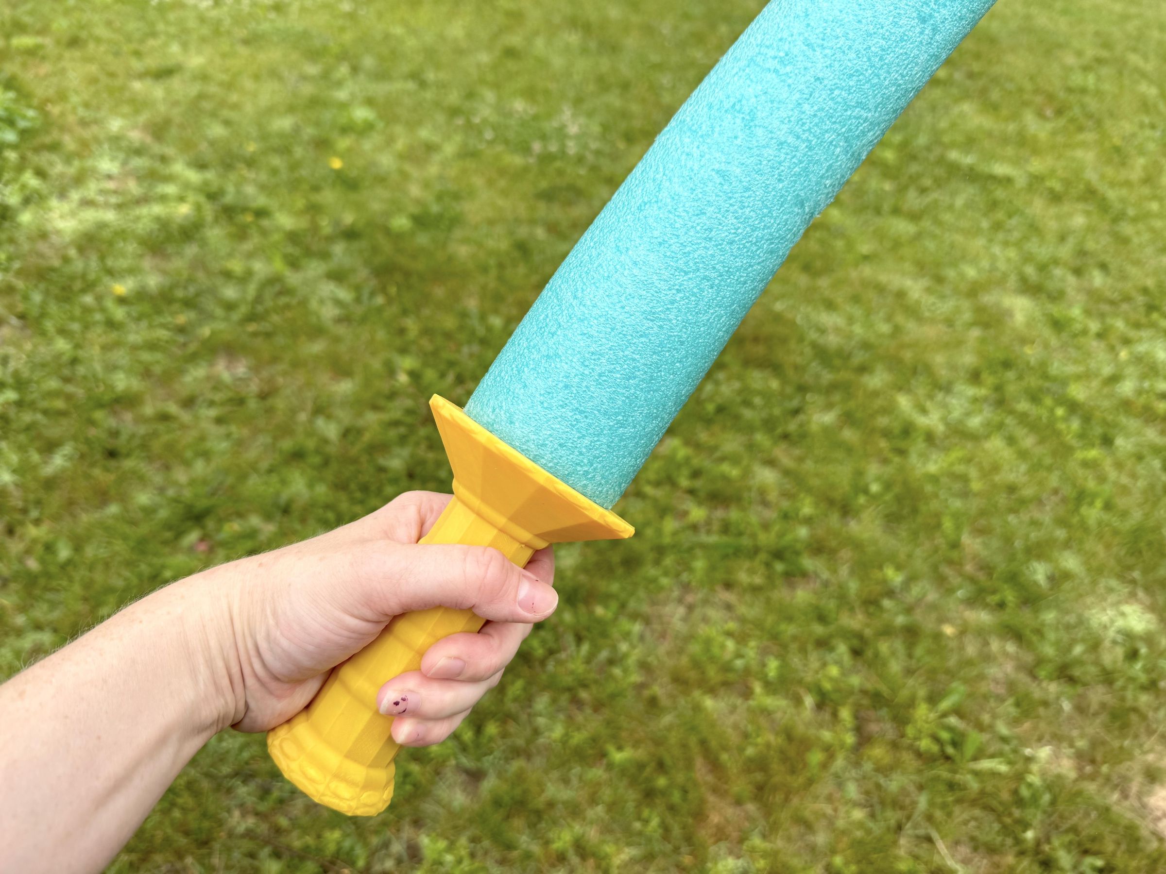 Pool Noodle Sword Handle - 3D Print : 9 Steps (with Pictures ...