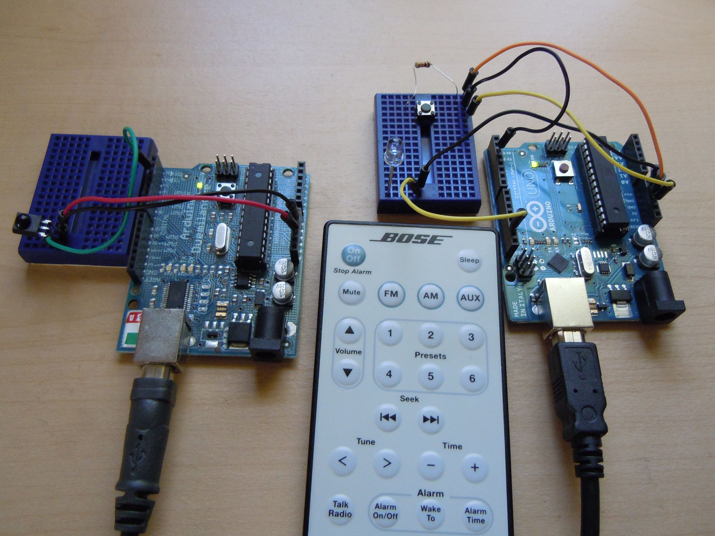 Bose Wave Radio II Arduino Remote Clone - Instructables