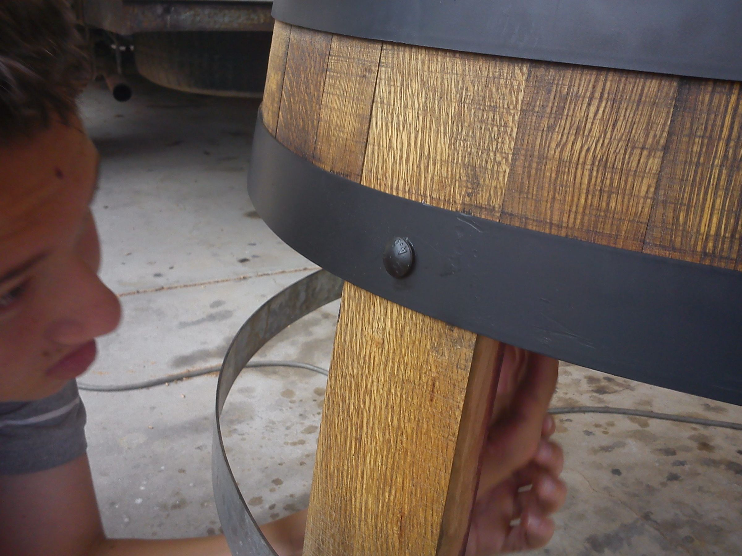 Wine Barrel Beer Table : 12 Steps (with Pictures) - Instructables