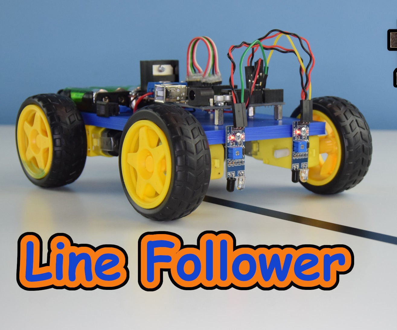 Line Follower Robot Using Arduino Uno and L298N : 5 Steps - Instructables