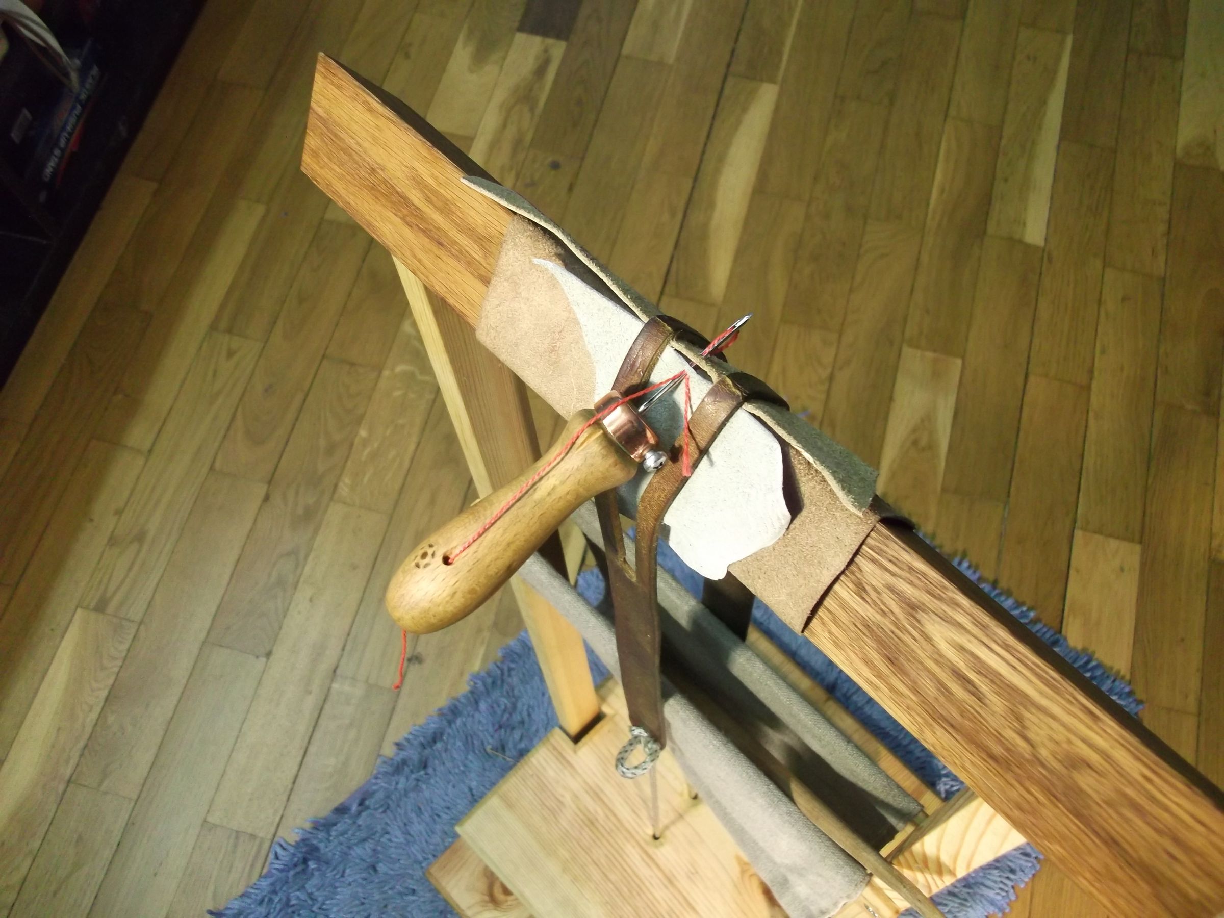 Sewing Jig for Traditional Kazan Mosaic Leather : 53 Steps (with ...