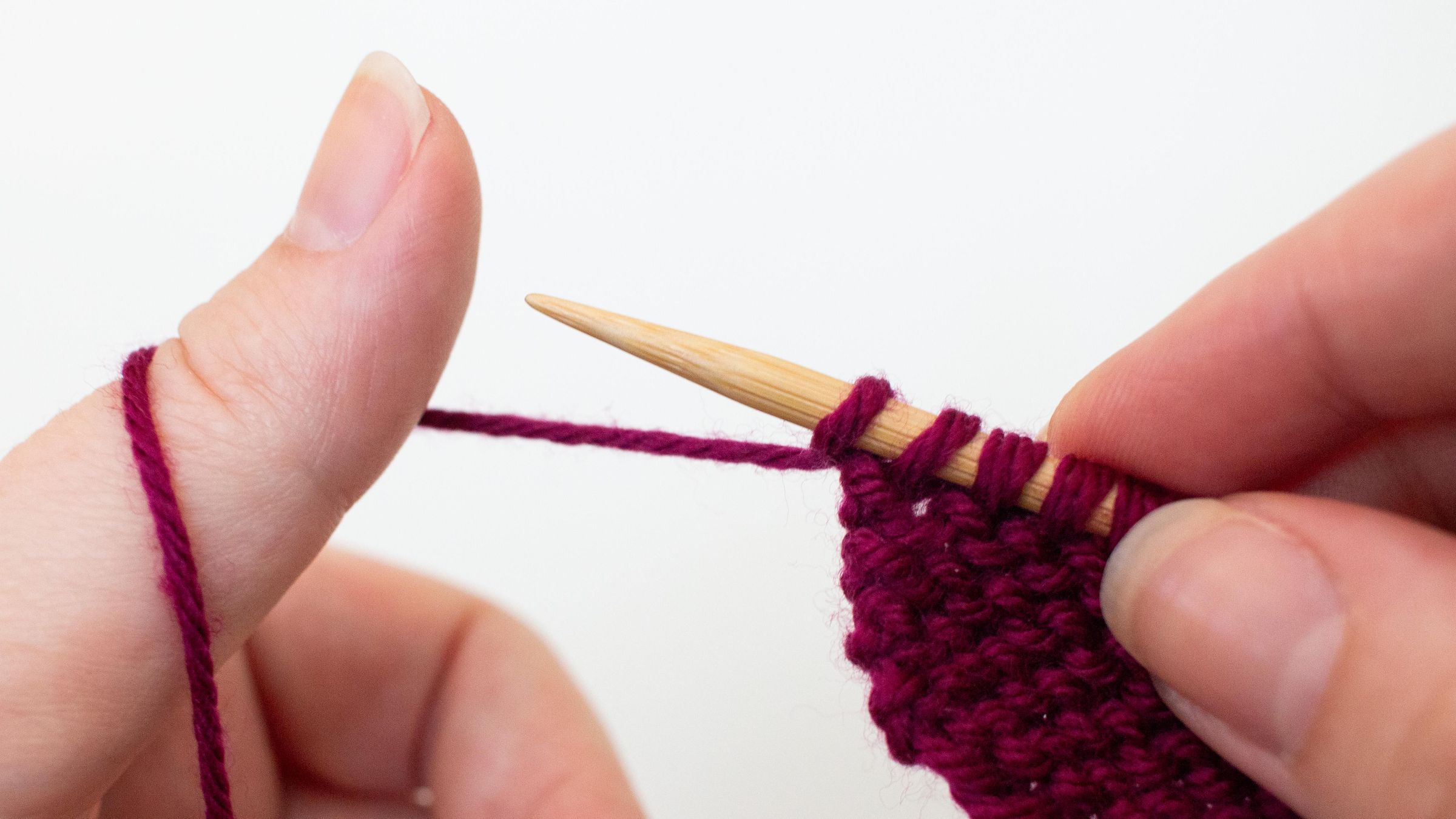 Backward Loop Cast on Knitting Tutorial : 5 Steps (with Pictures ...