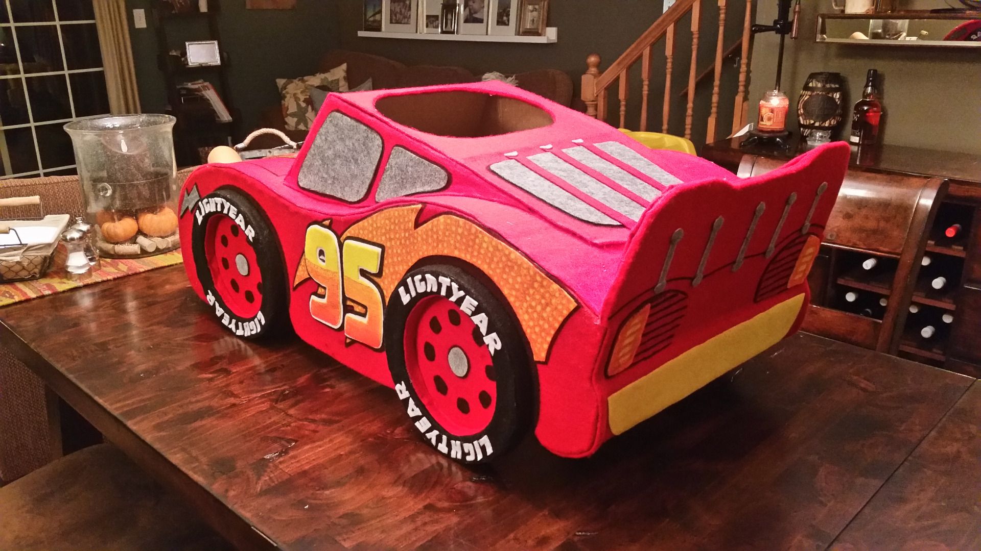 The "Amazing" Lightning McQueen Costume : 5 Steps (with Pictures ...