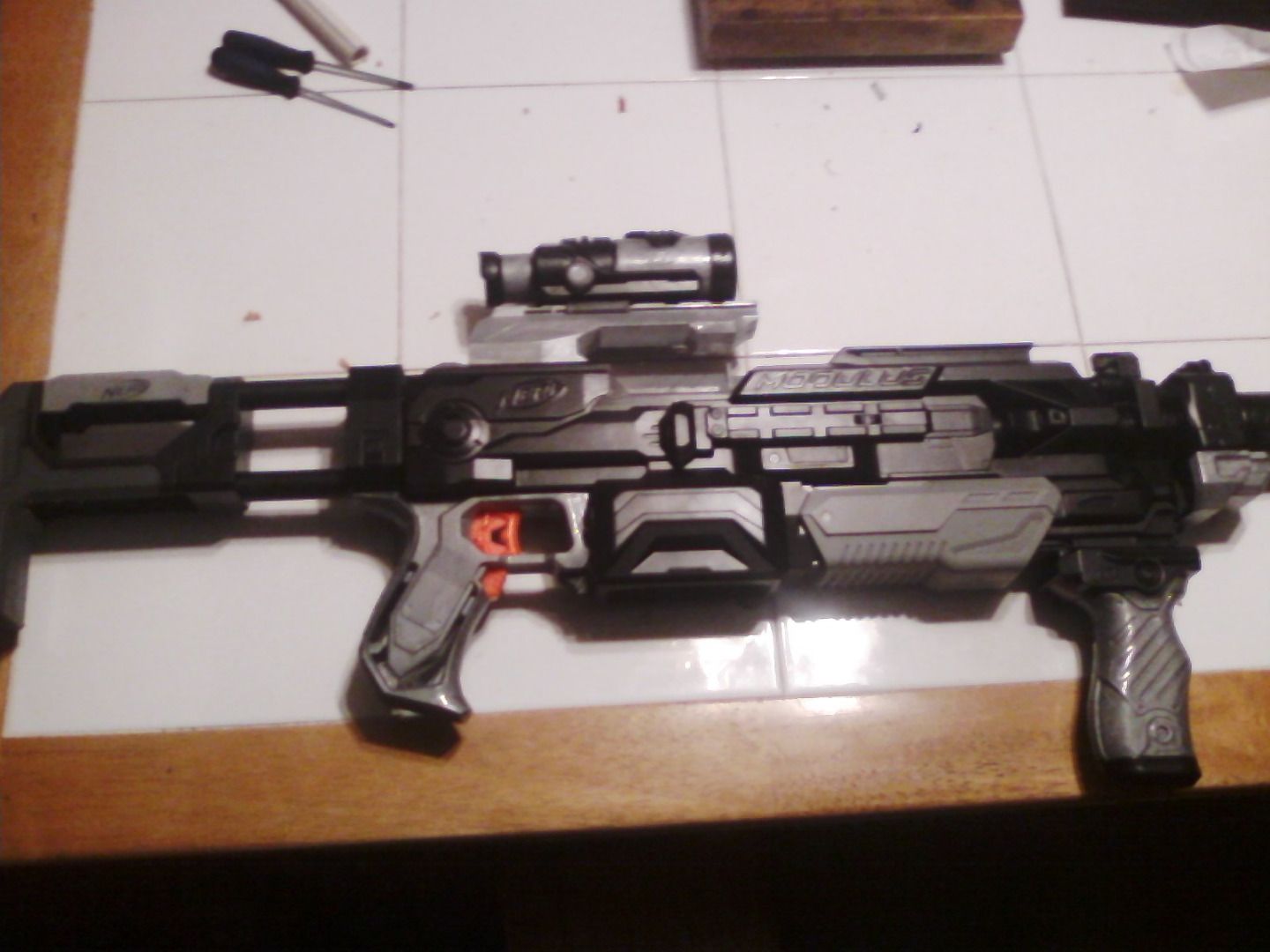 Nerf Modulus Stock Reinforcement : 7 Steps - Instructables