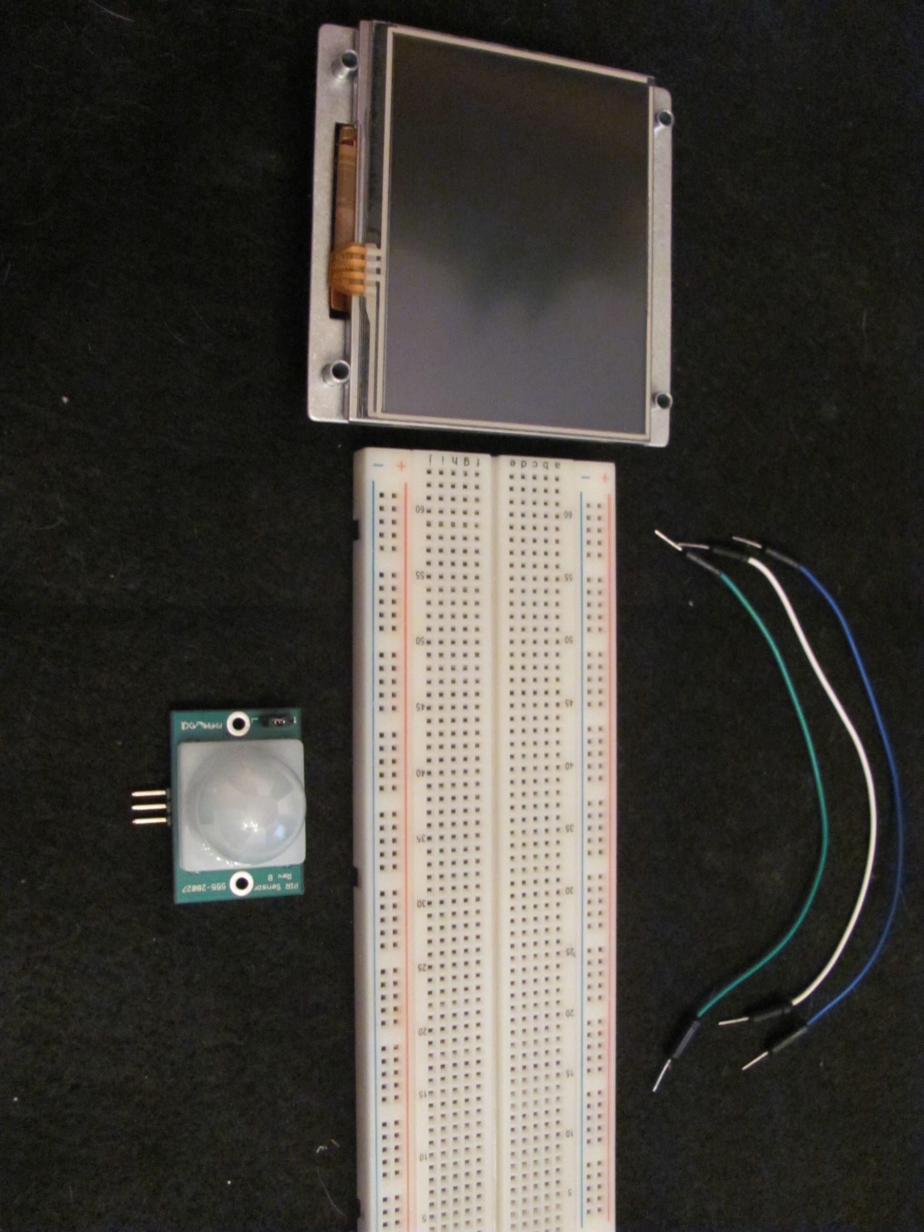 PIR Motion Sensor for ArLCD Touchscreen Backlight - Instructables
