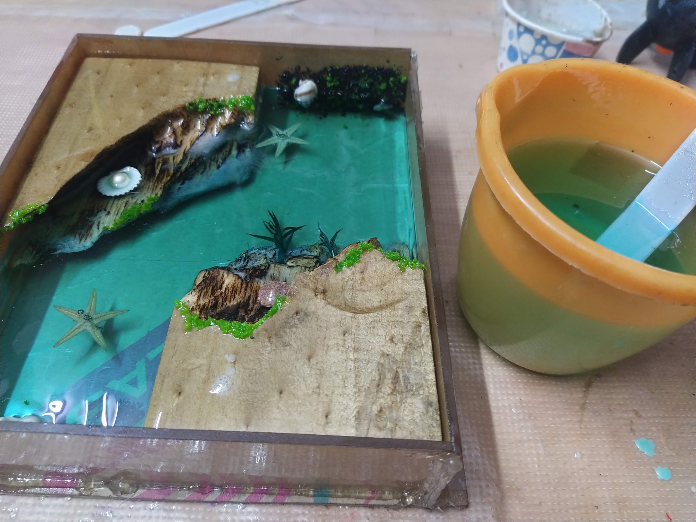 Ocean Blue Night Lamp : 15 Steps (with Pictures) - Instructables