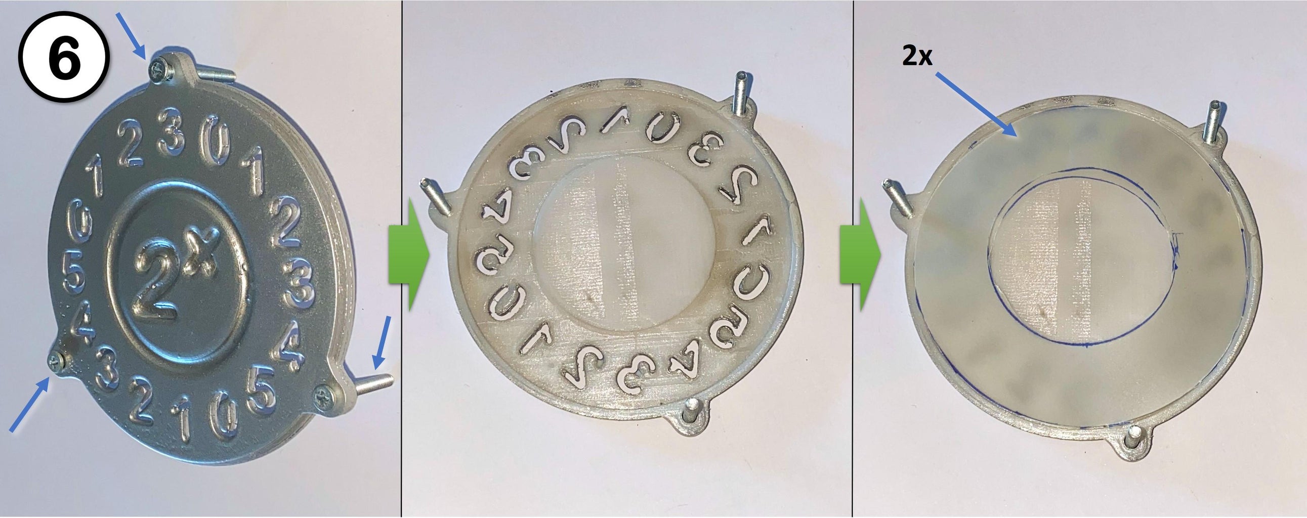 A Circular Binary Clock 7 Steps With Pictures Instructables