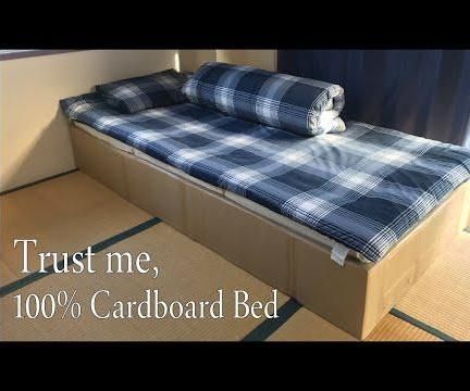 Cardboard Bed : 7 Steps - Instructables