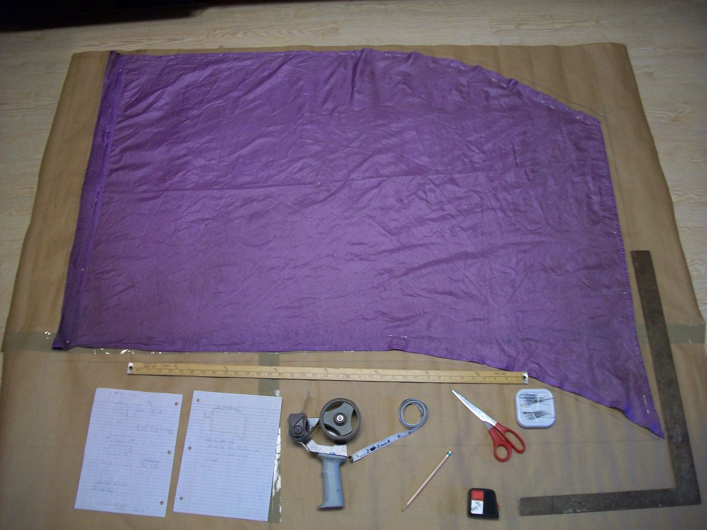 How to Make a Colorguard Practice Flag : 6 Steps - Instructables