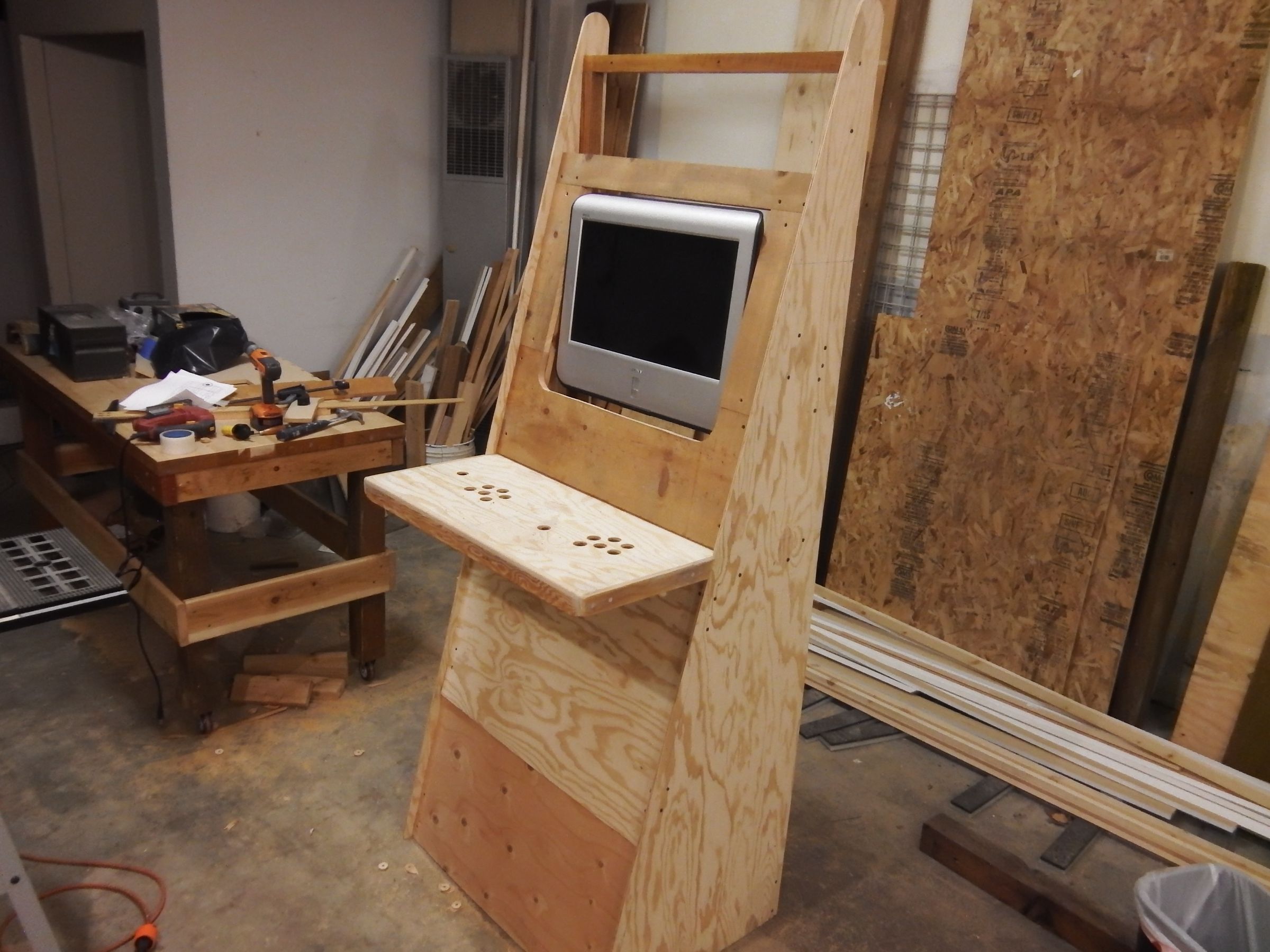 Plywood Arcade Machine : 5 Steps (with Pictures) - Instructables