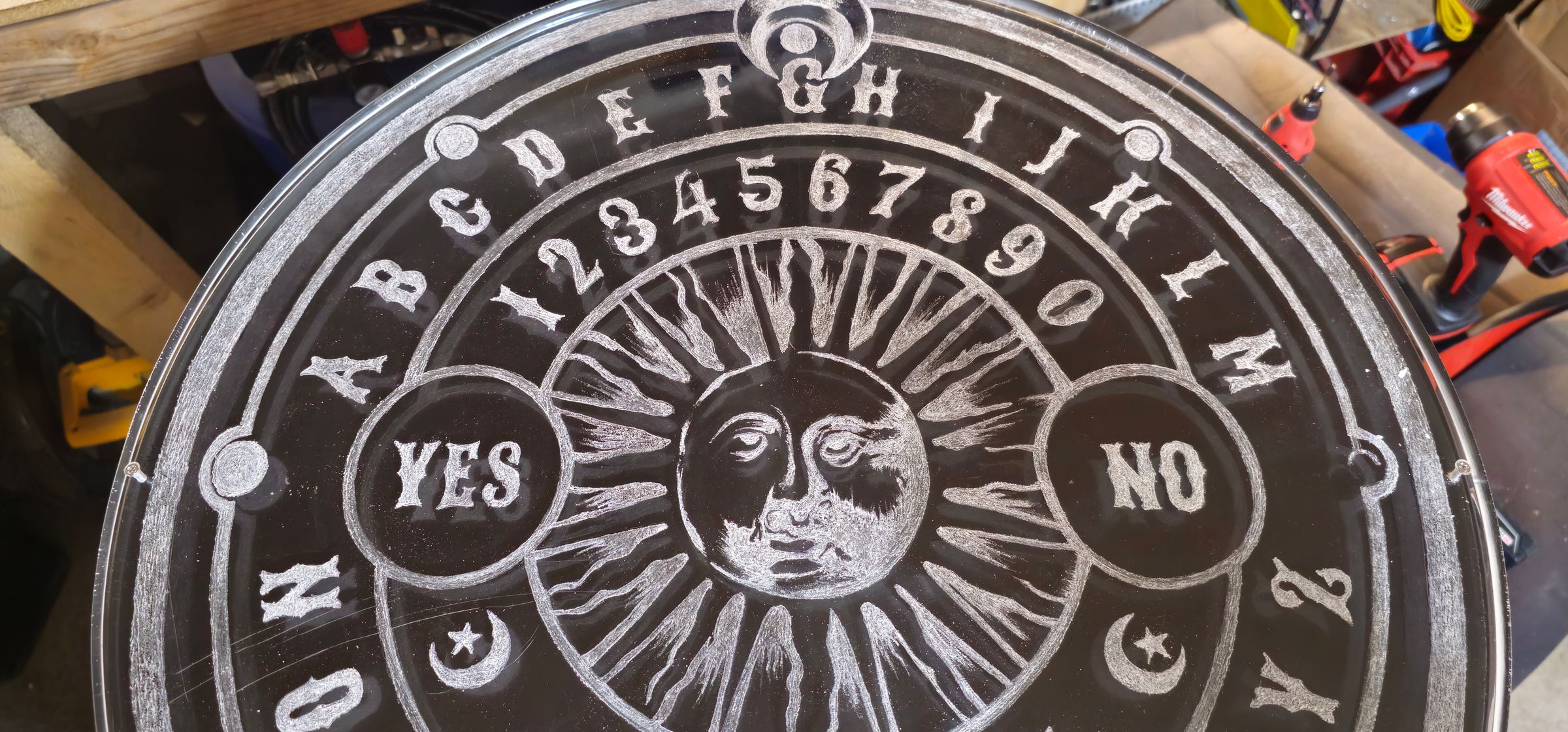 Lighted Ouija Board Table : 12 Steps (with Pictures) - Instructables