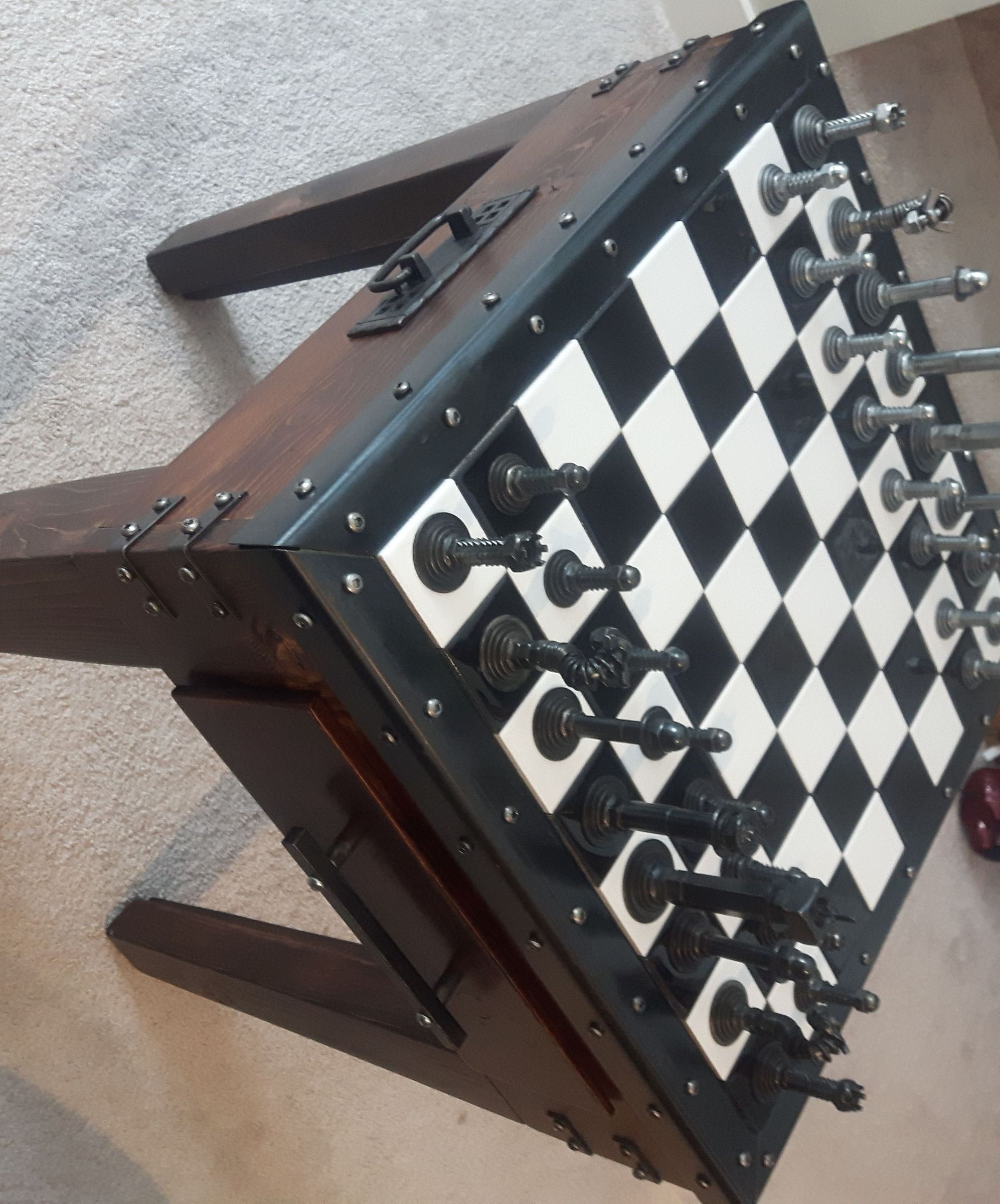 Chess Table : 6 Steps (with Pictures) - Instructables