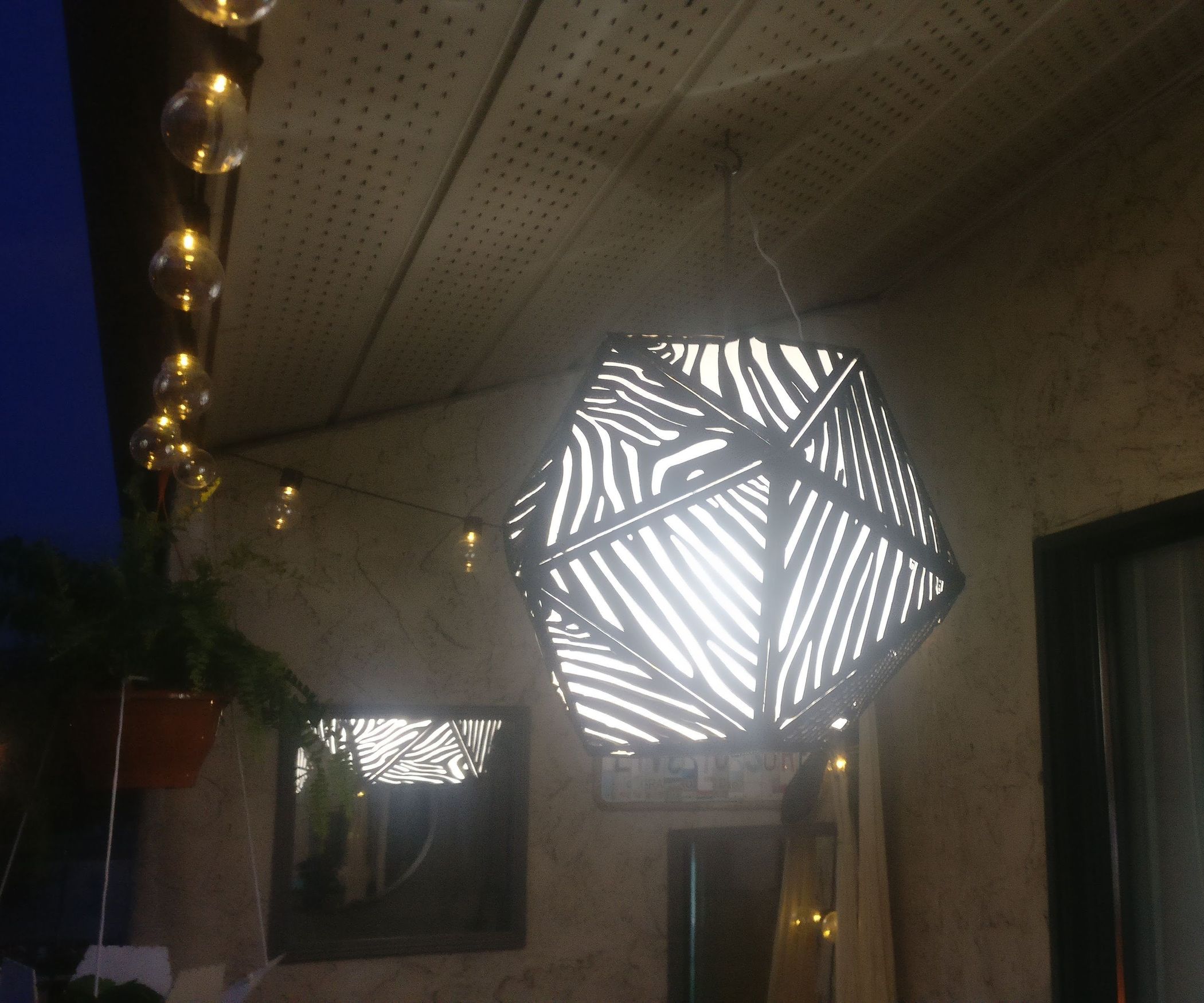 Cardboard Dazzling Platonic Solid Lantern : 7 Steps (with Pictures ...
