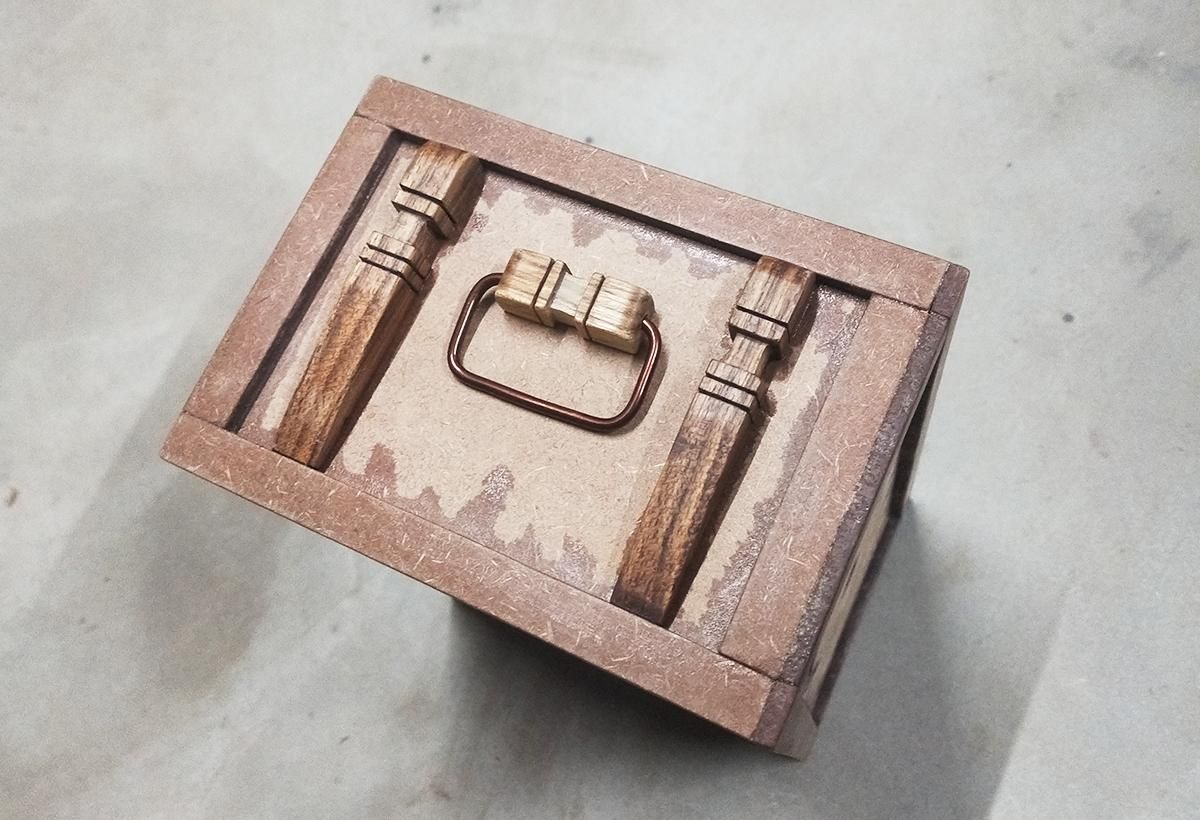 Ultimate Puzzle Box With 2 Step Lock Mechanism | Secret Box | Trick Box ...