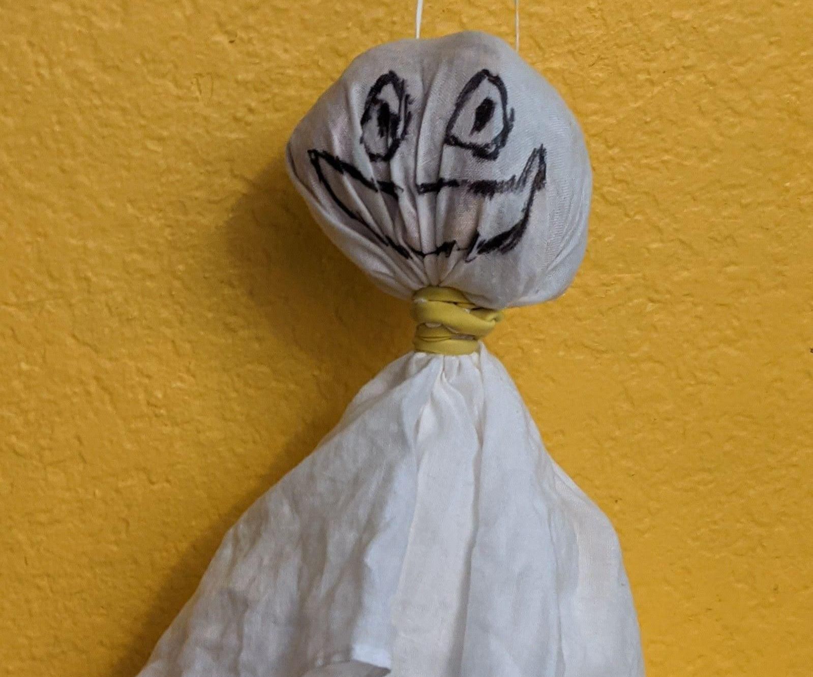 EASY NAPKIN GHOST : 4 Steps - Instructables