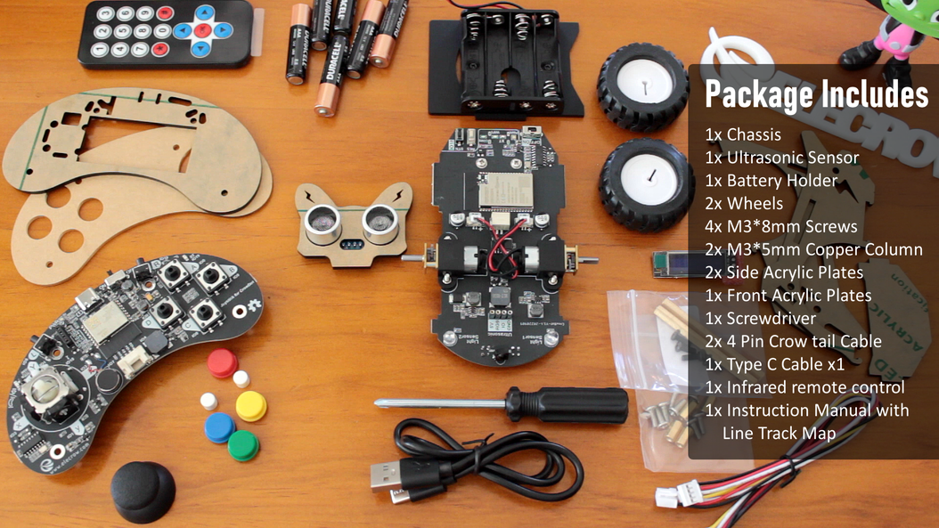 Unboxing and Assembling Crowbot Bolt Smart Robot Car : 10 Steps ...