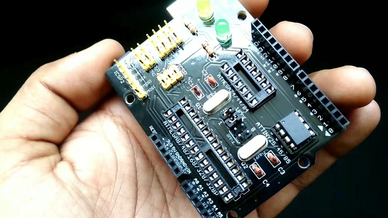 How to Program Any Type of AVR Microcontroller With Arduino Ide || Hex ...