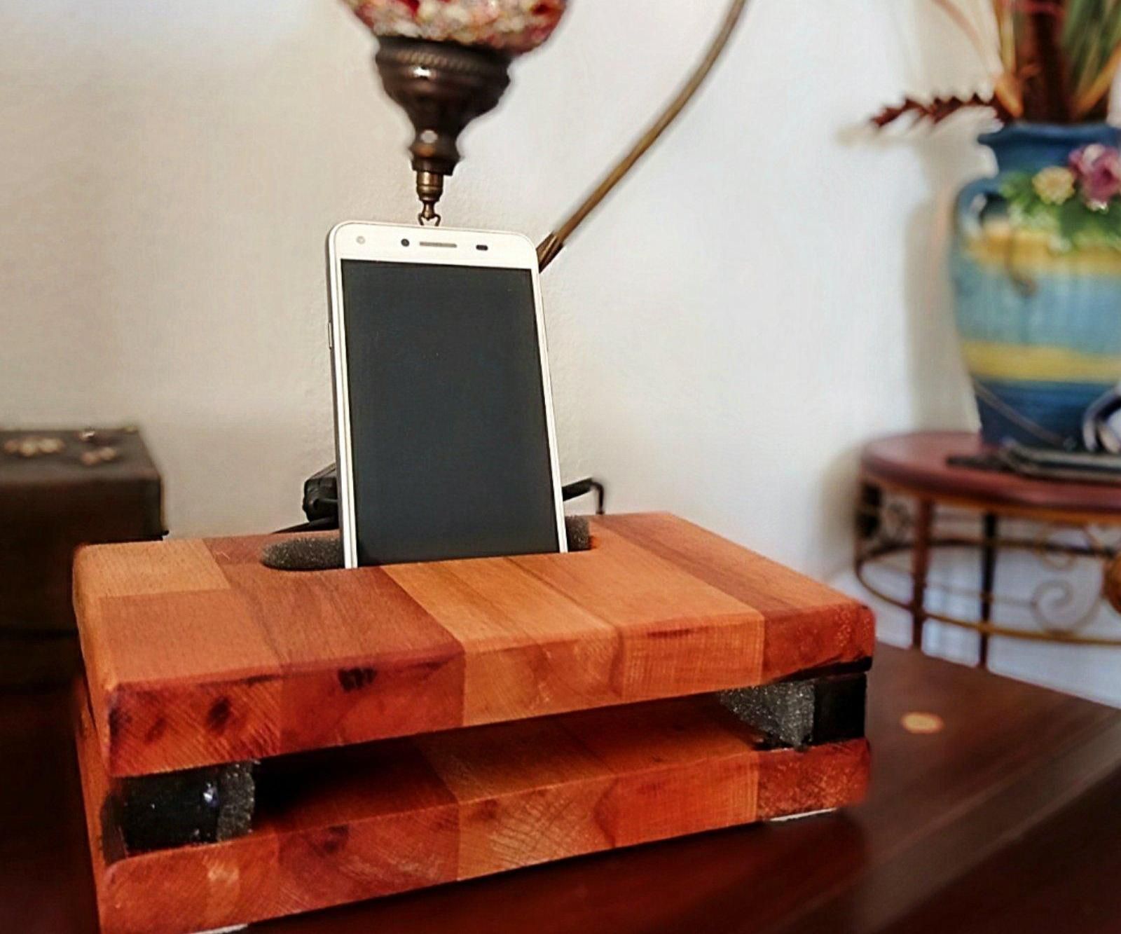 DIY Acoustic Smartphone Amplifier (Wooden Passive Speaker) : 11 Steps ...