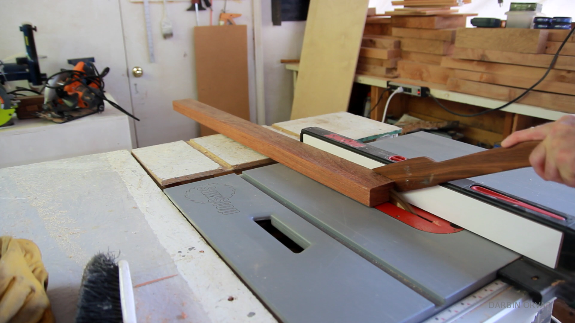 Cross Cut Sled W/ Adjustable Stop Block : 15 Steps (with Pictures ...