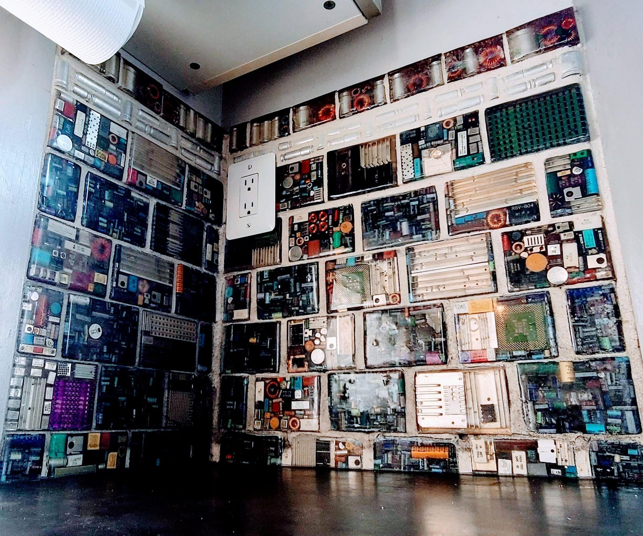 Repurposed and Recycled Electronics Tiles : 6 Steps (with Pictures ...