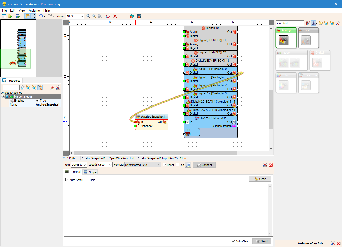 Arduino and Visuino: Long Distance Remote Light Sensor With RFM95W ...