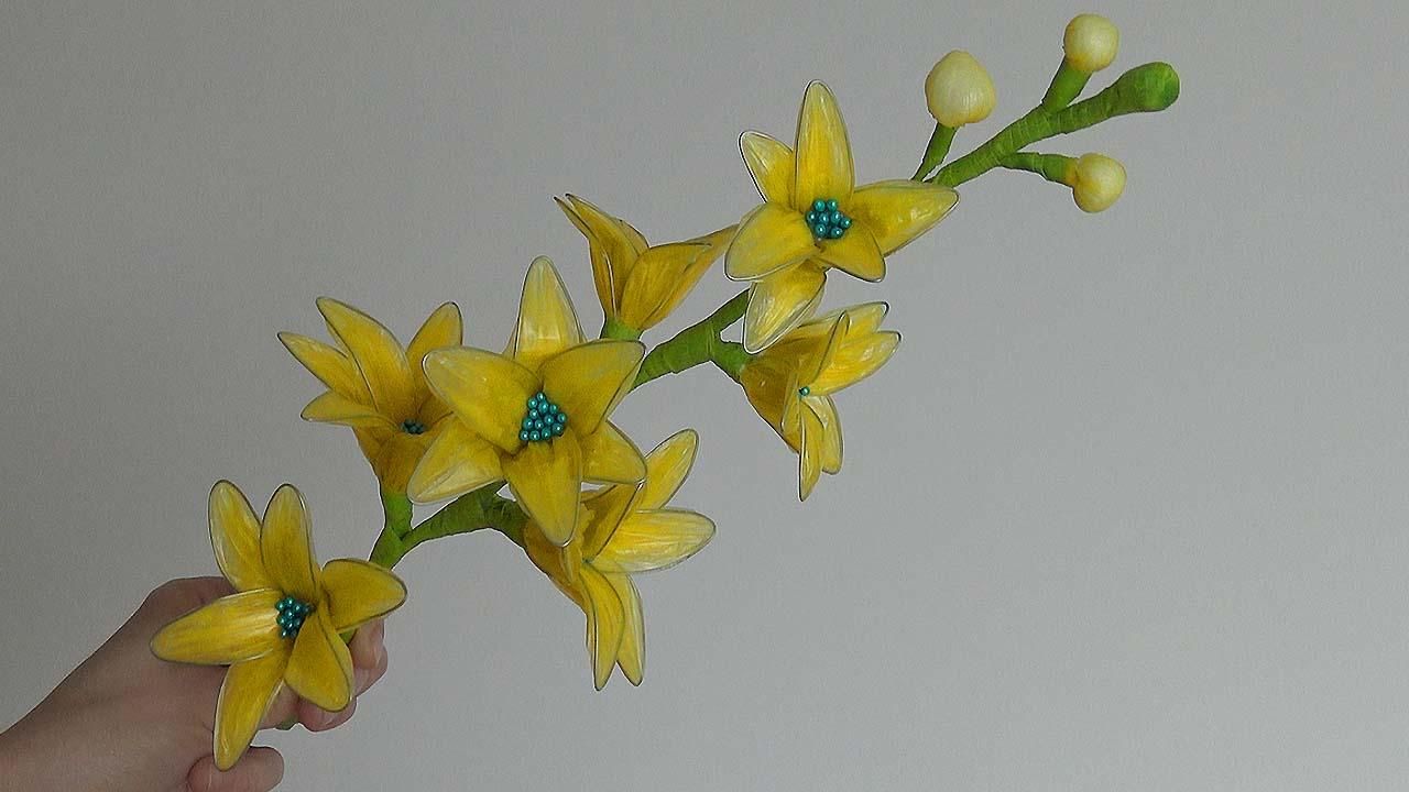 DIY Recycled Plastic Flowers | Easy Plastic Bag Crafts : 5 Steps (with ...