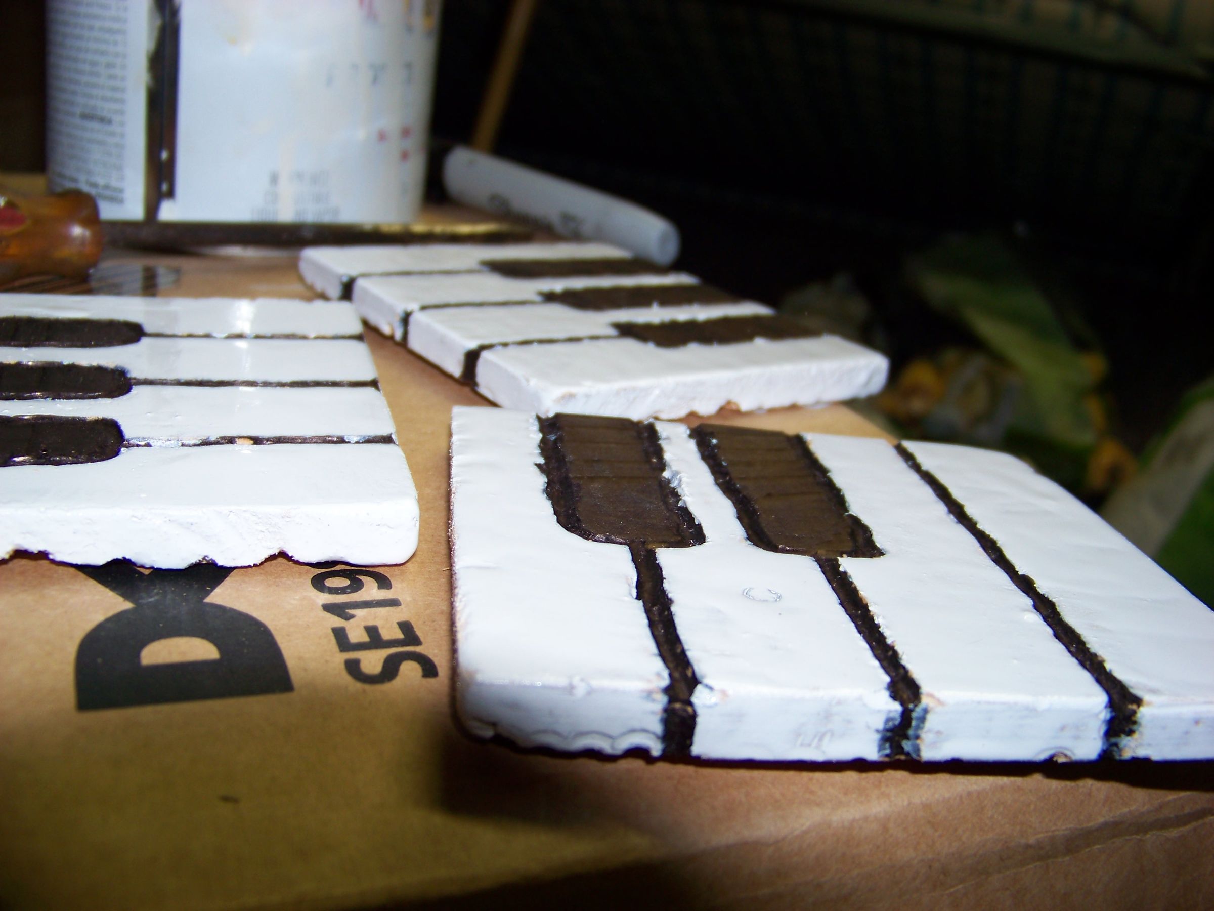 Piano Key Coasters : 5 Steps - Instructables