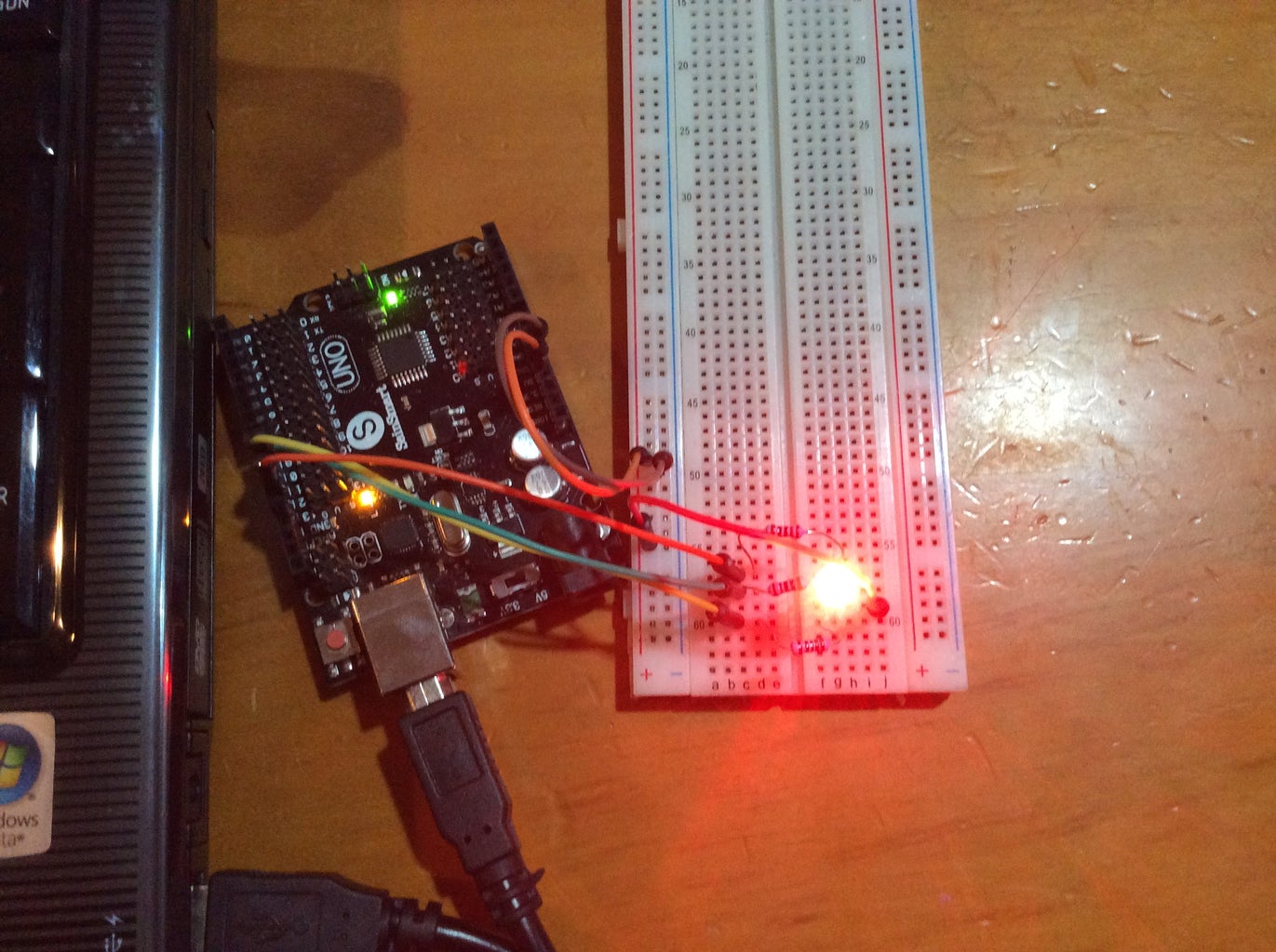 How To Control An Rgb Led With Arduino 2 Minutes 3 Steps Instructables