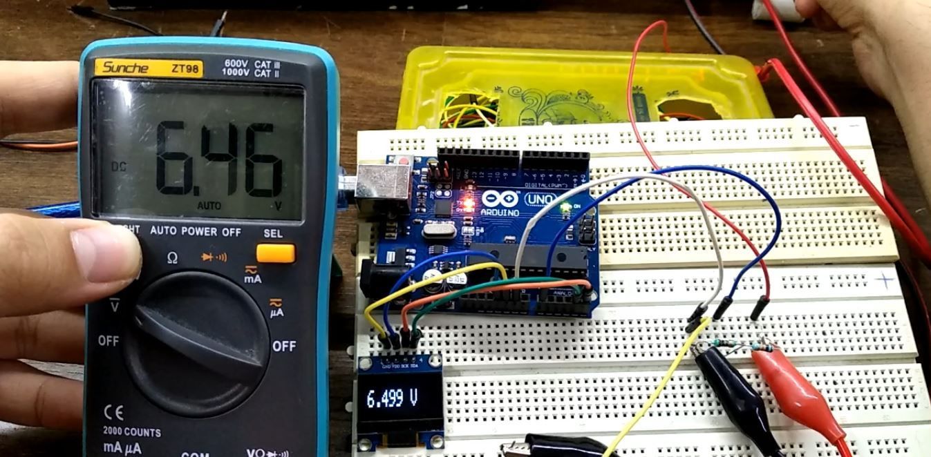 Dc Voltage Measurement Using Arduino : 5 Steps - Instructables