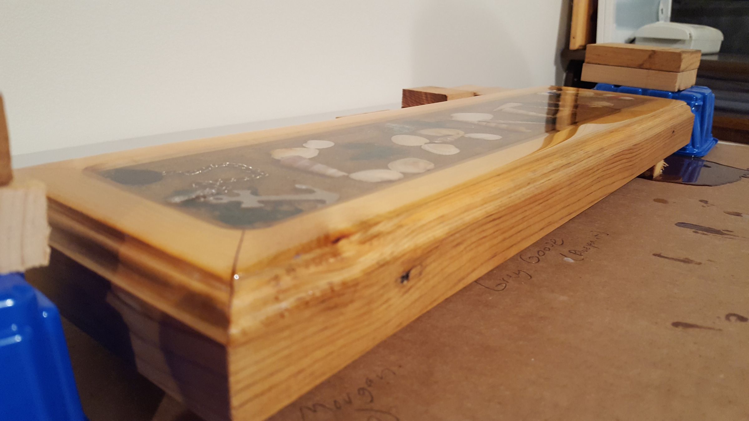 Custom Epoxy Resin Seashell Sign : 5 Steps (with Pictures) - Instructables