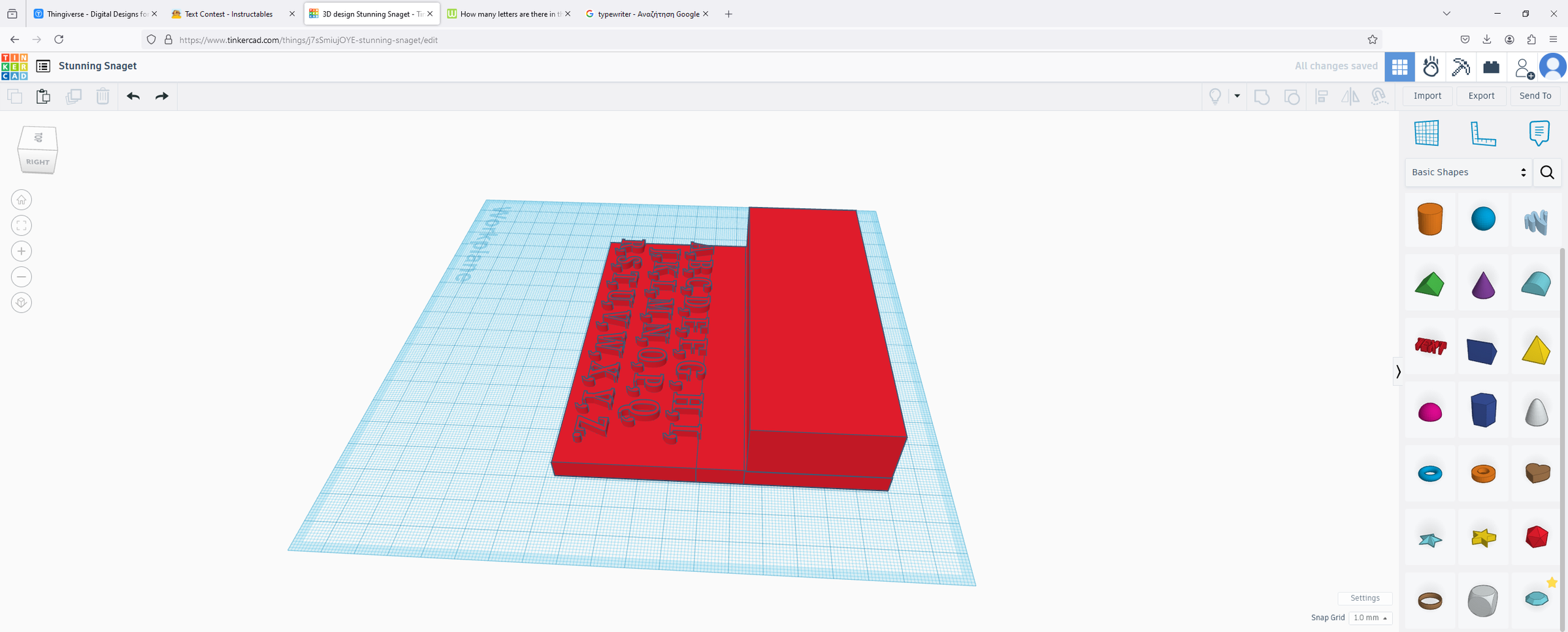 3d Printed Typewriter/ Book Page Marker and Holder! : 12 Steps ...