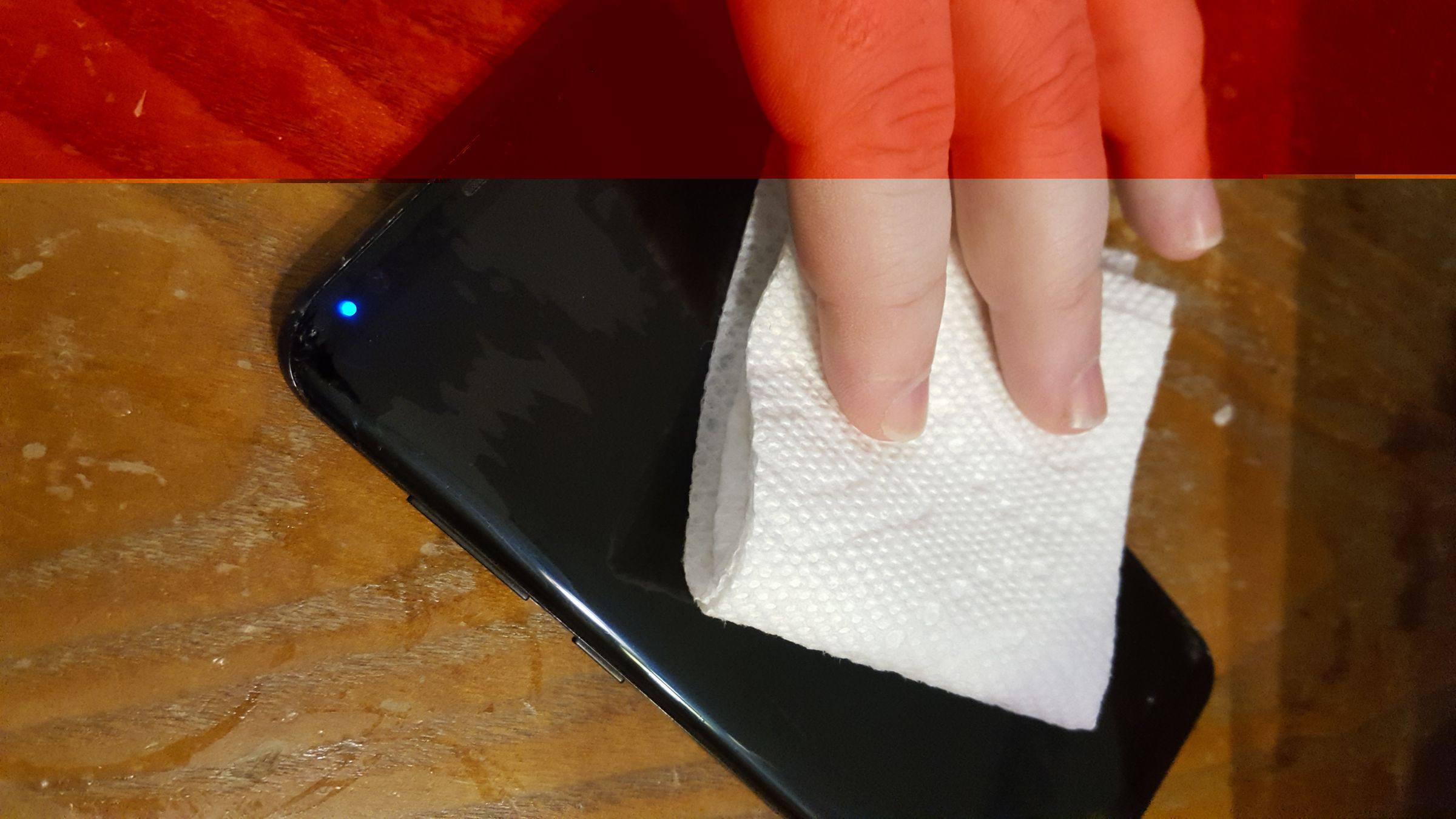 Stop Cracks on a Broken Phone Screen for Under $5 : 3 Steps - Instructables