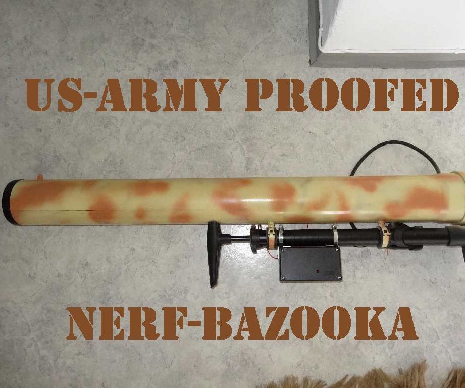 Nerf-Bazooka : 3 Steps - Instructables