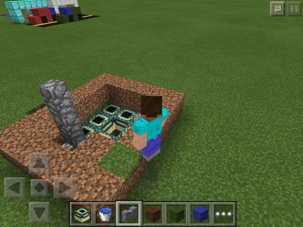 Minecraft Hideout/bunker : 4 Steps - Instructables