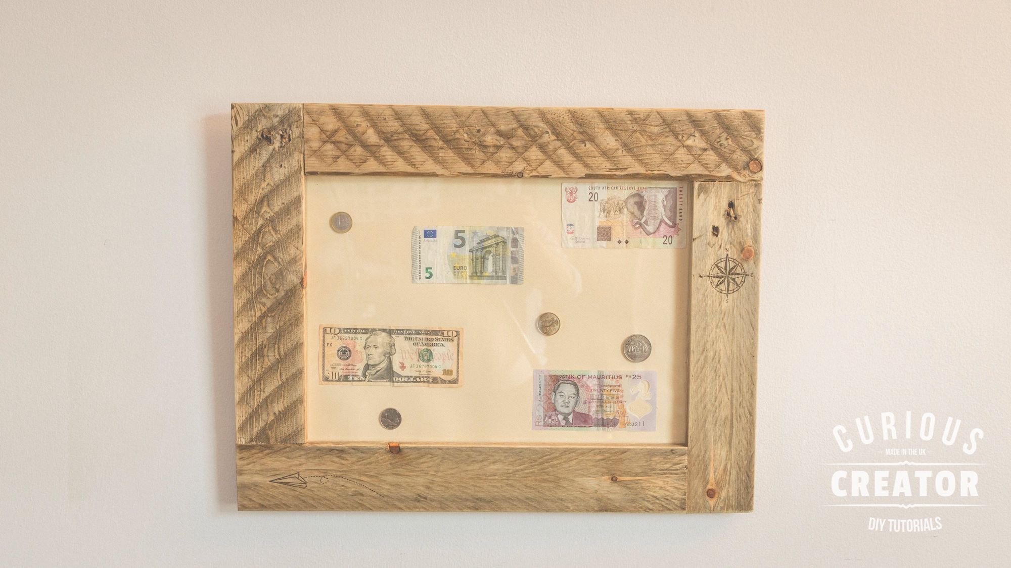 Pallet Wood Picture Frame - Travel Inspired : 6 Steps (with Pictures ...