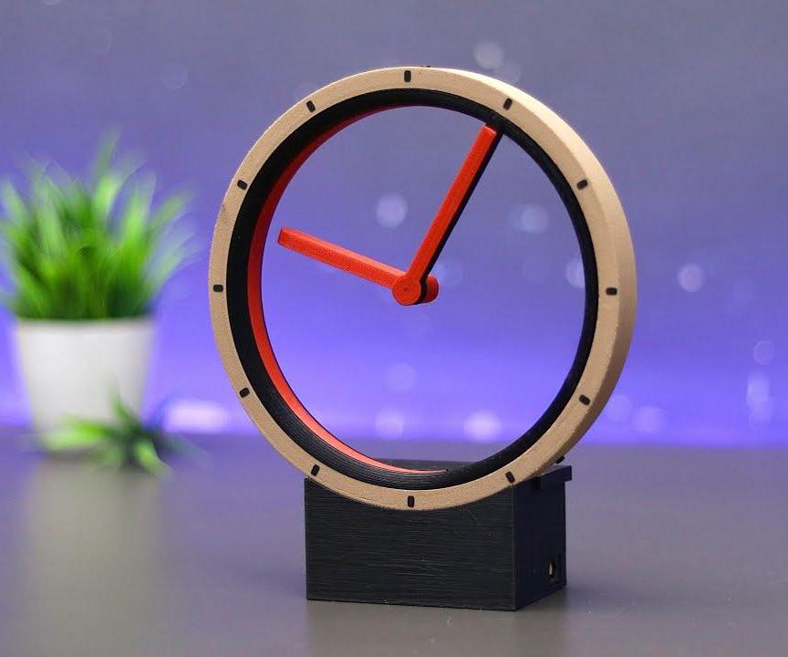 How To Make Arduino Hollow Clock 8 Steps Instructables