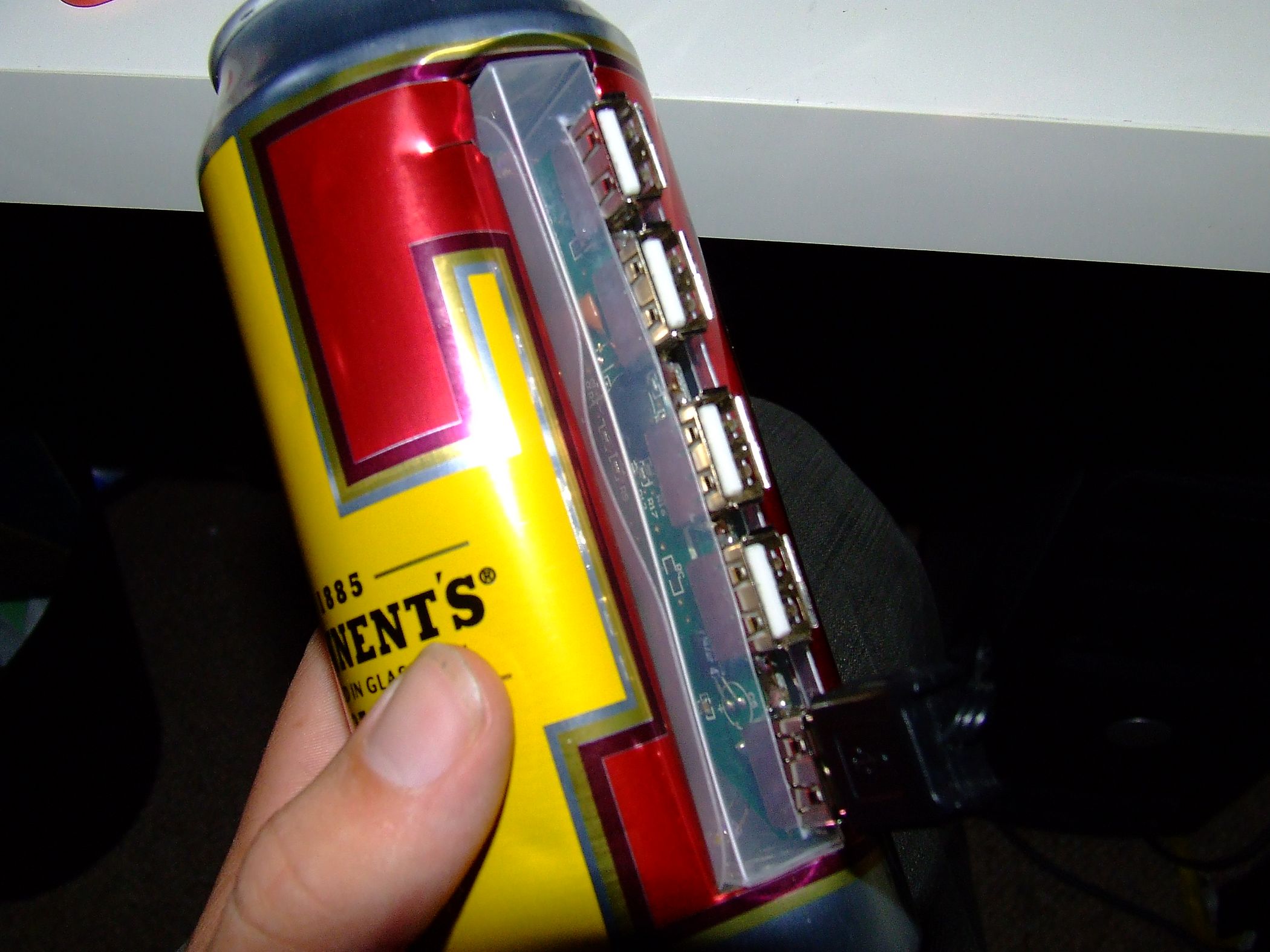 Beer Can Usb Hub Hack : 5 Steps - Instructables