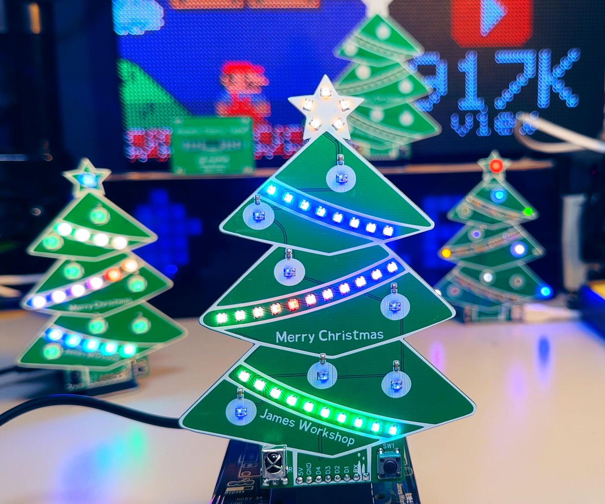 Wi-Fi LED Christmas Tree With IR Remote : 6 Steps - Instructables