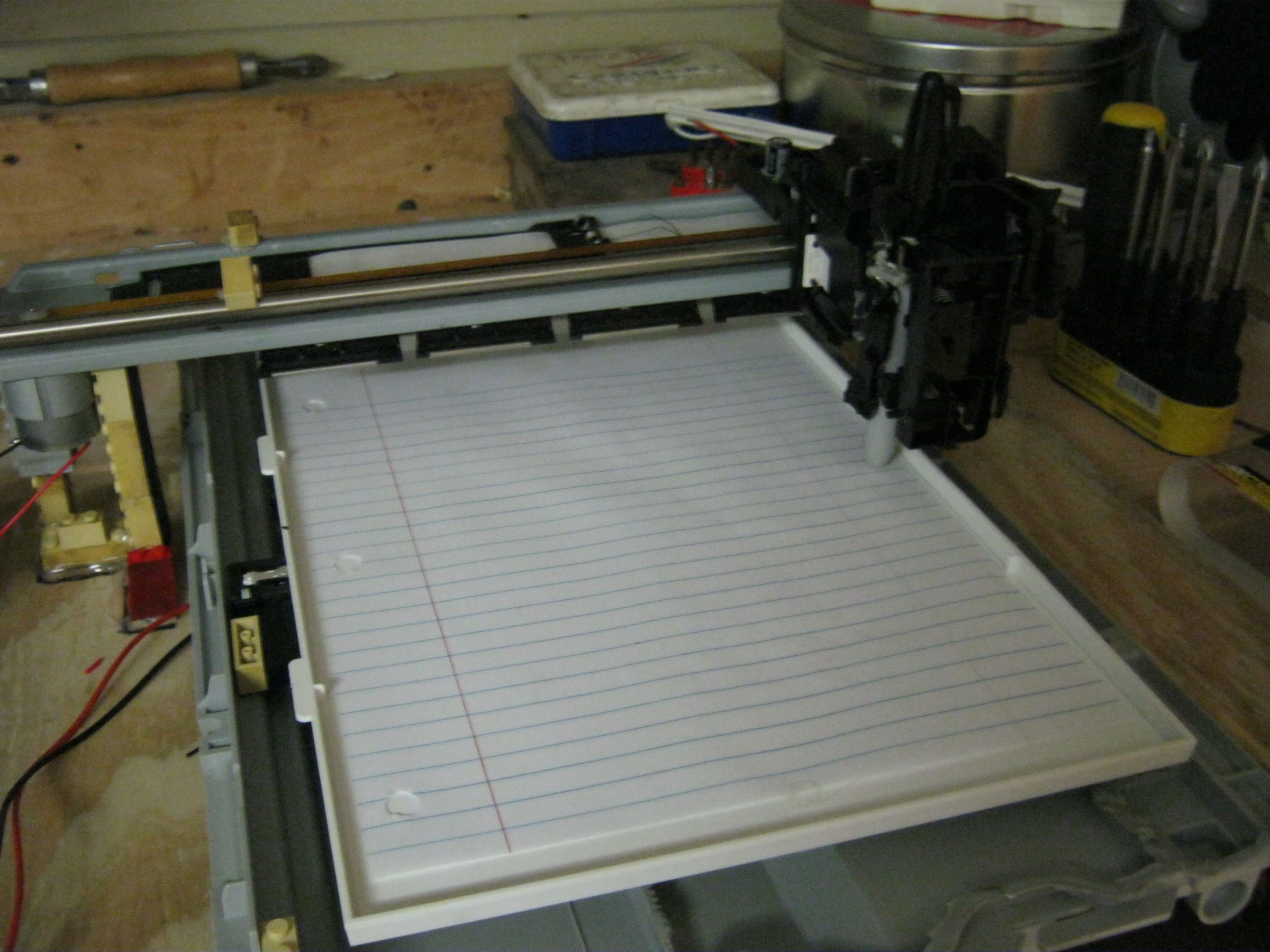 XY Plotter From HP Printer/scanner - Instructables