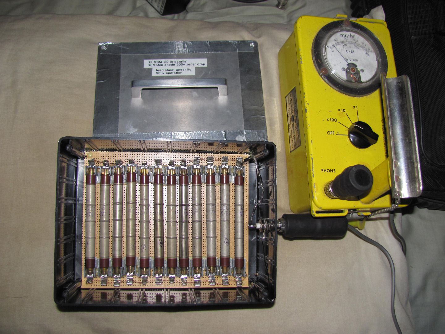 Homemade SBM-20 Gamma Detector Array - Instructables