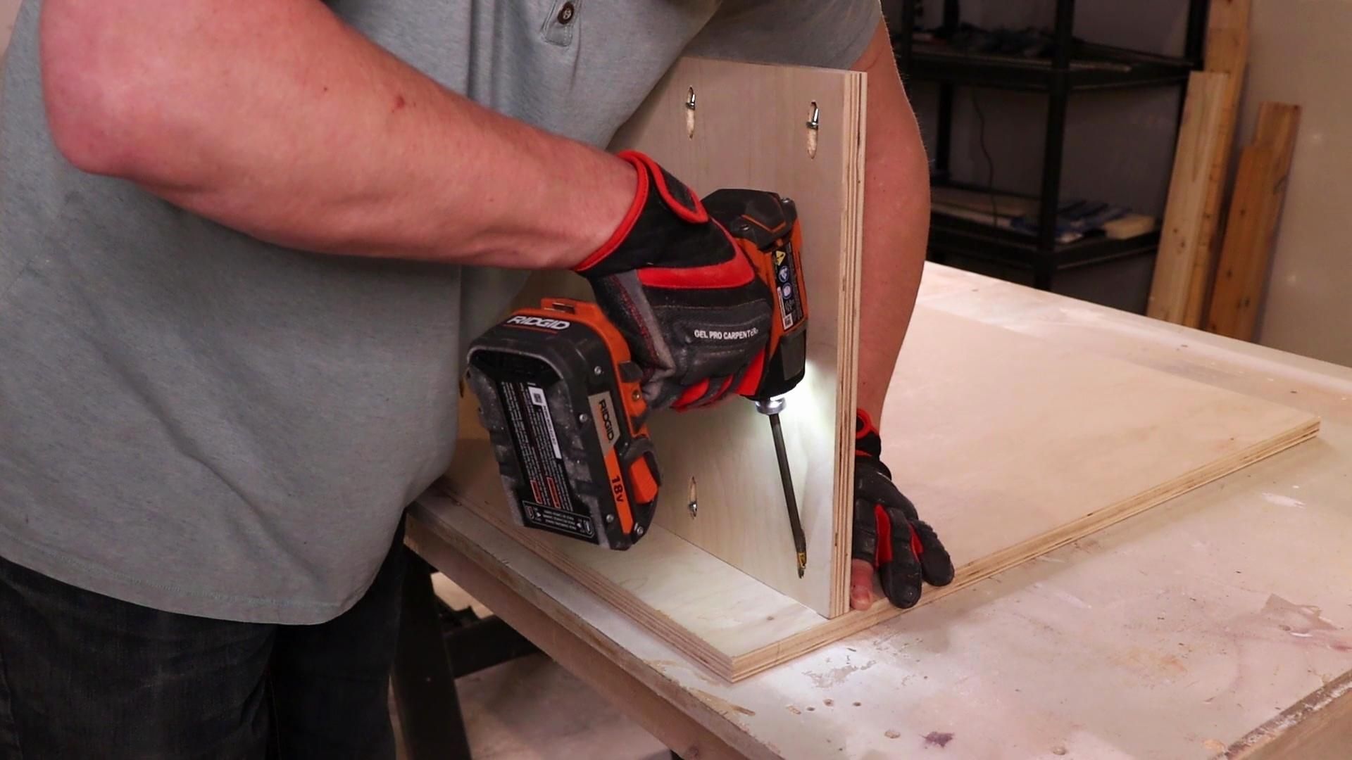 DIY Computer Desk | Cable Management, Storage, LED's : 13 Steps (with ...