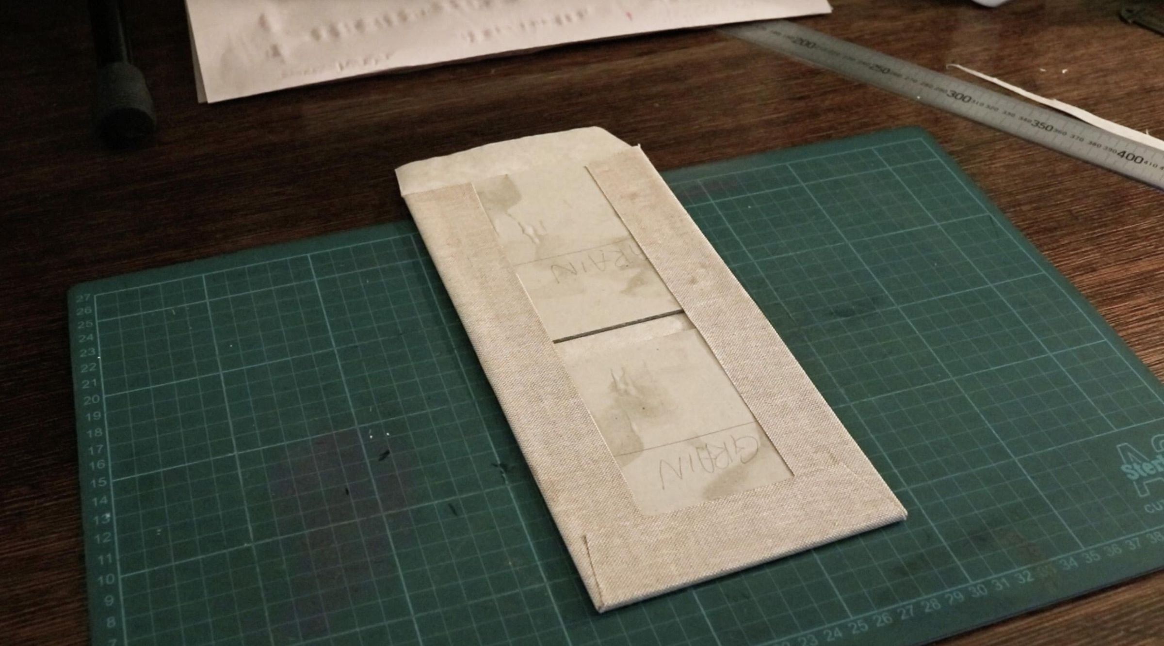 Make a Hard Cover for Your Handmade Book : 8 Steps (with Pictures ...