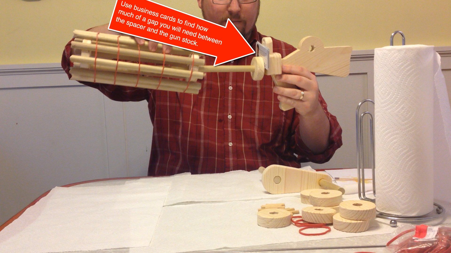 Gatling Rubber Band Machine Gun - Easy Weekend Project : 13 Steps (with ...