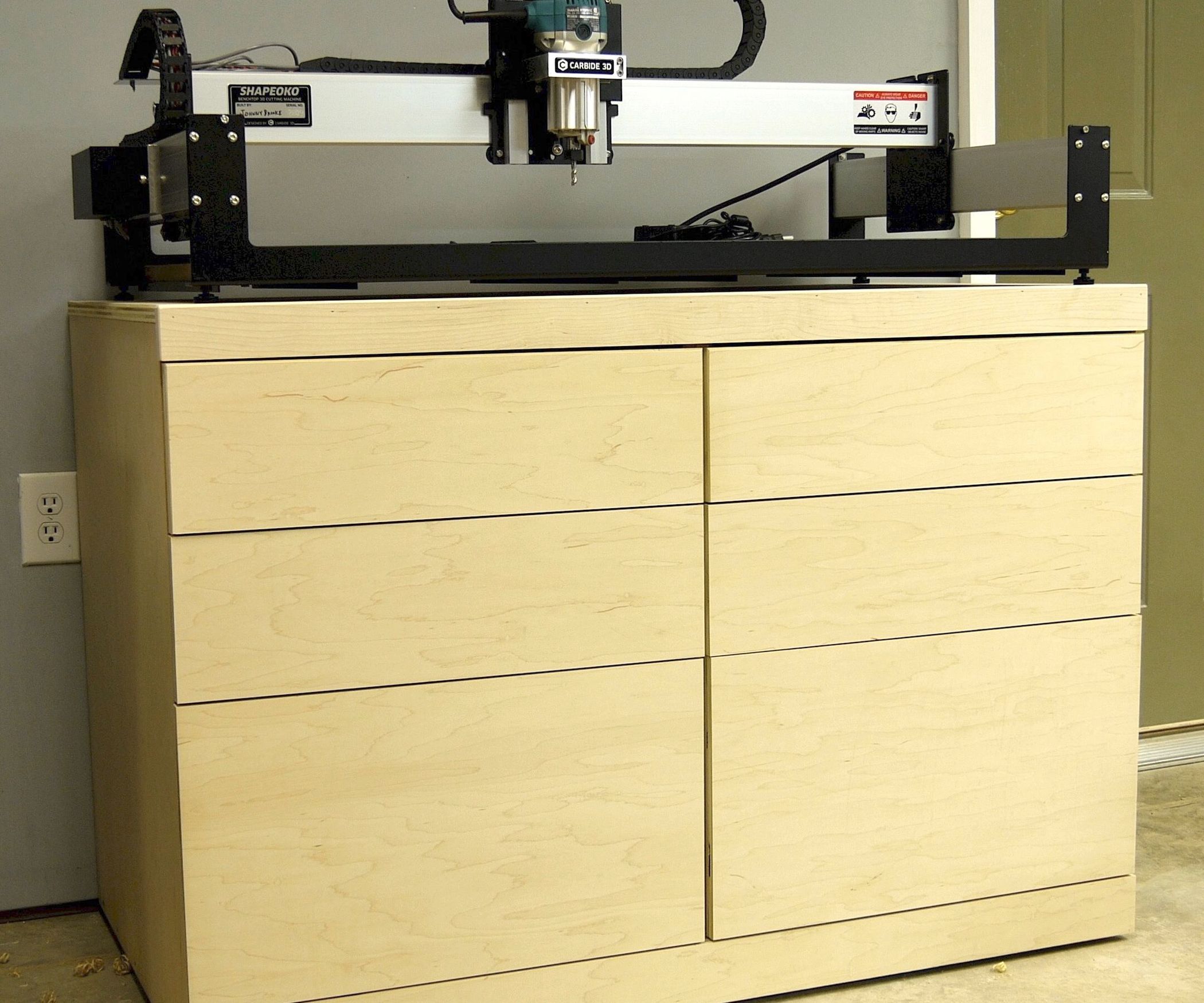 DIY CNC Table & Tool Storage Cabinet | How to Build : 10 Steps ...