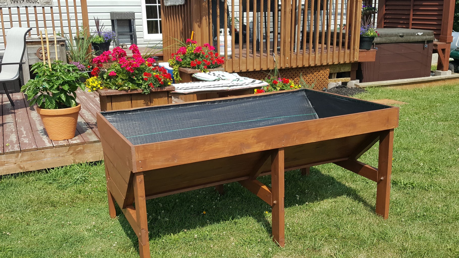 Wheelchair Accessible Planter : 6 Steps (with Pictures) - Instructables Wheelchair Accessible Planter : 6 Steps (with Pictures) - Instructables