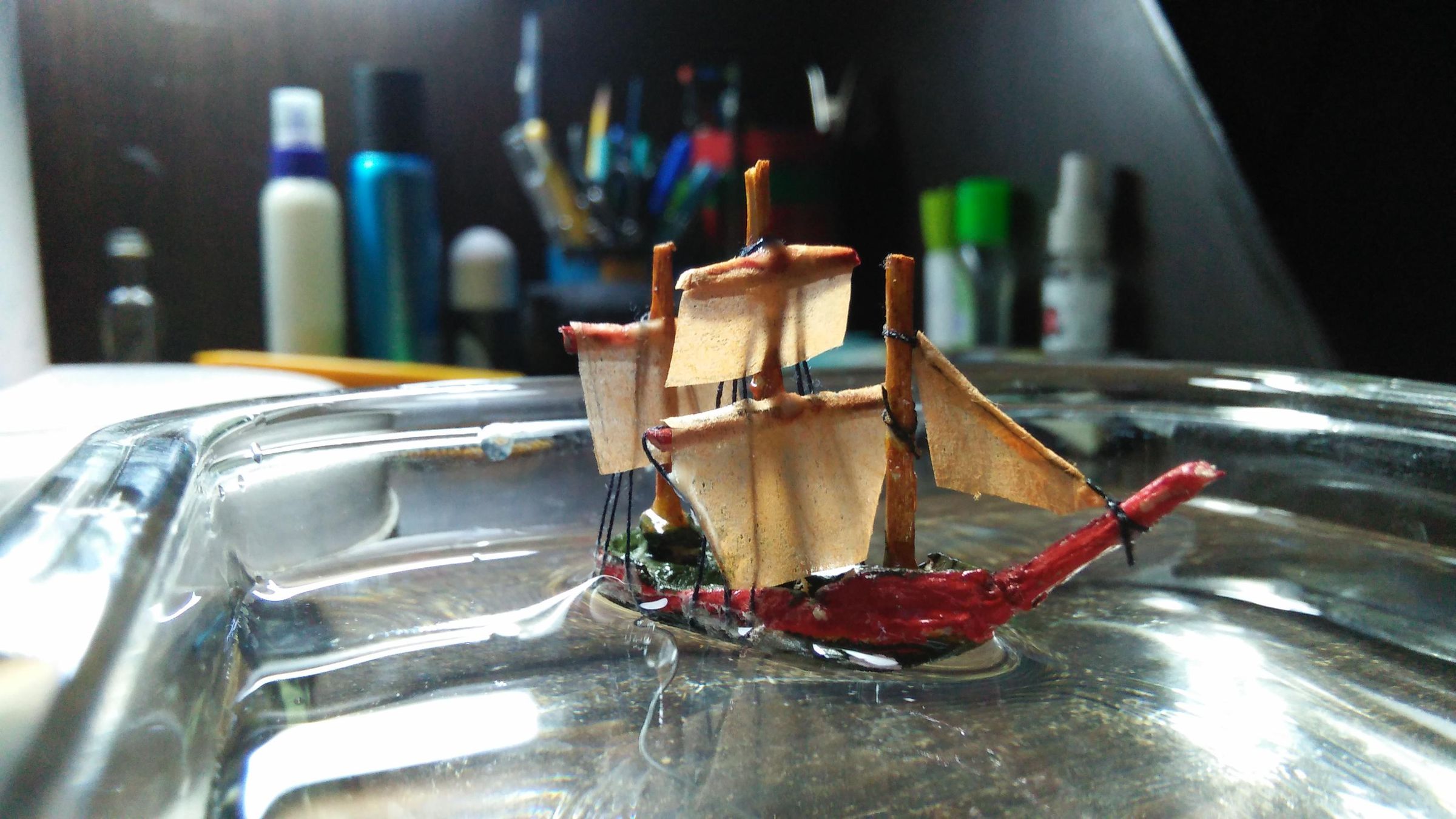 DIY [1:250] Model Sail Ship(Very Easy) : 6 Steps (with Pictures ...