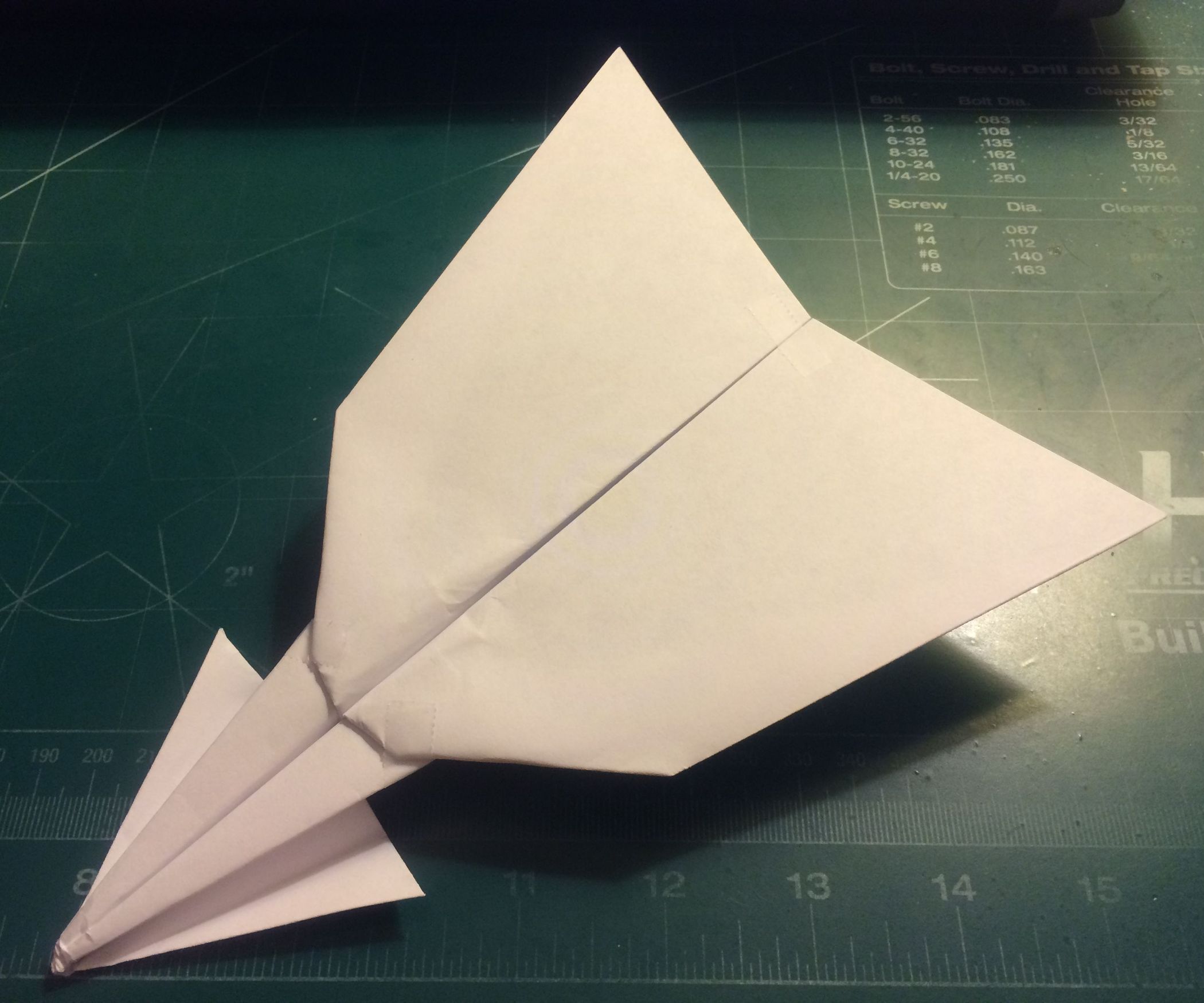 How to Make the Trident Paper Airplane : 5 Steps - Instructables